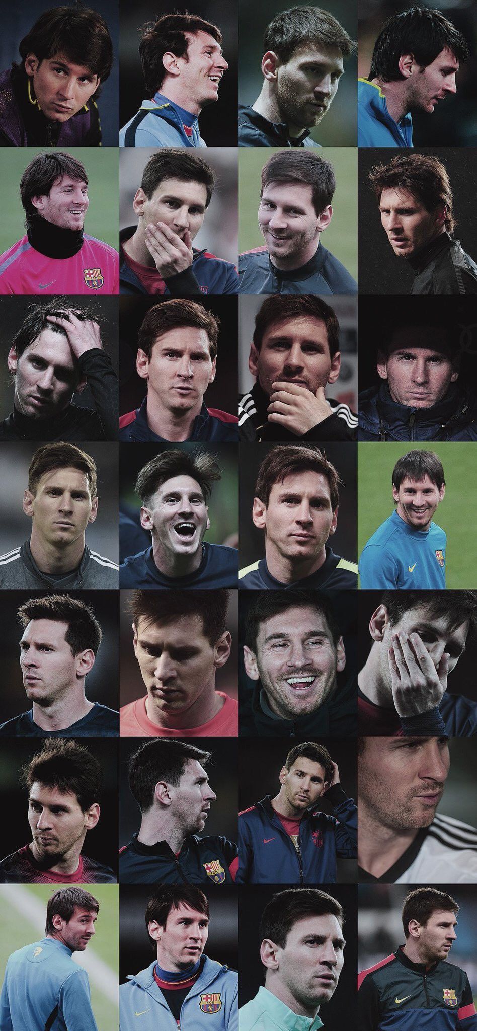 Messi Collage Wallpapers - Wallpaper Cave