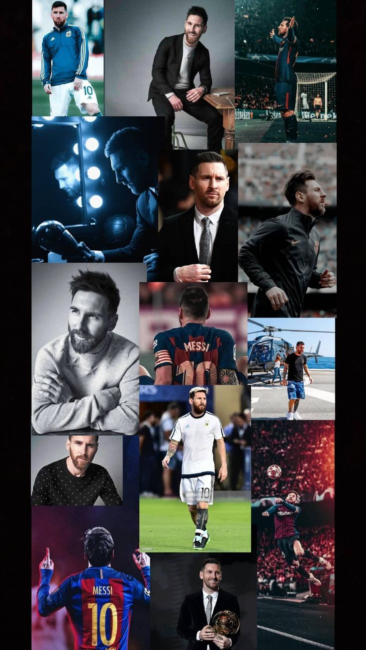 Messi Collage Wallpapers - Wallpaper Cave