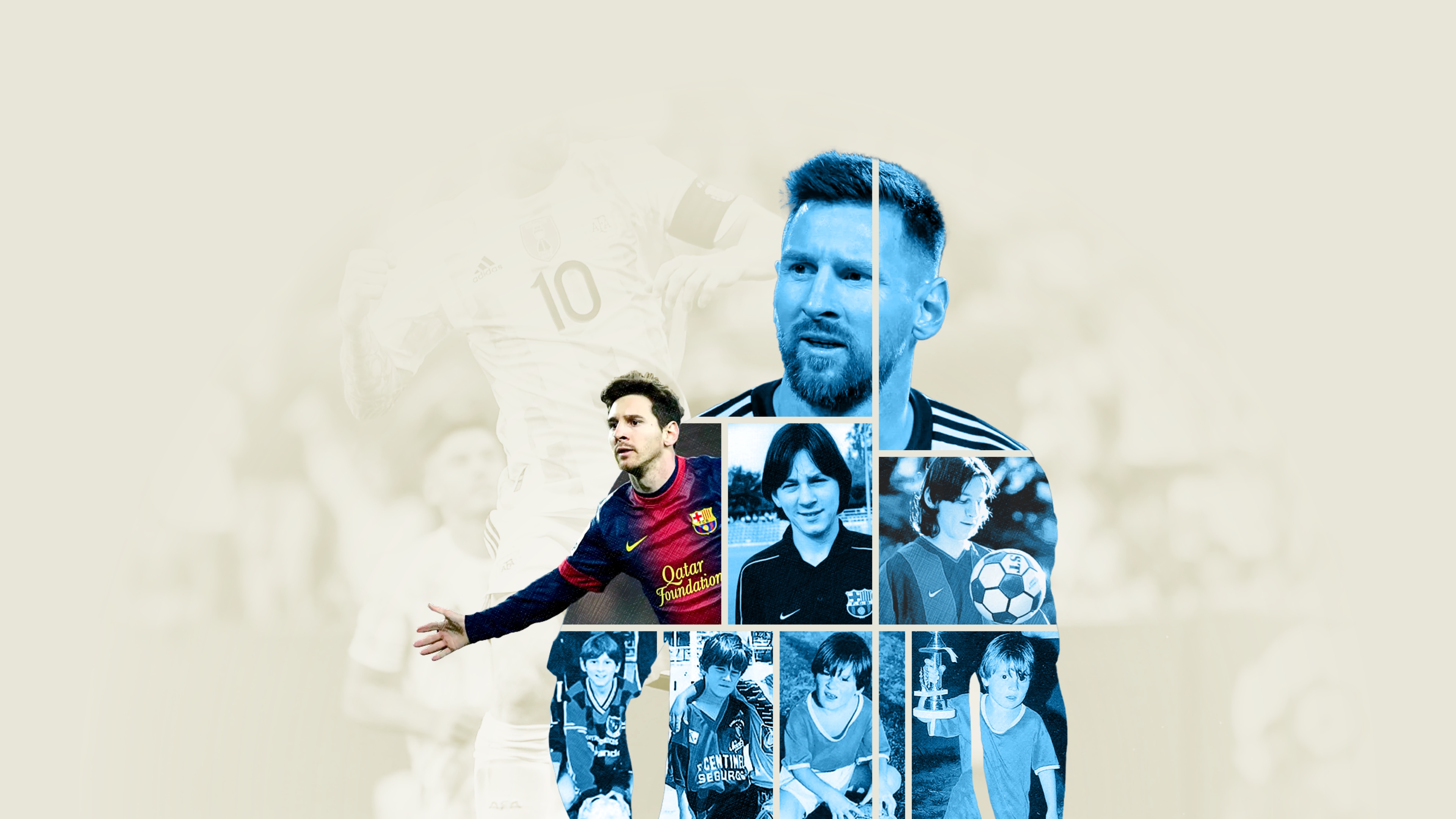Messi Collage Wallpapers - Wallpaper Cave