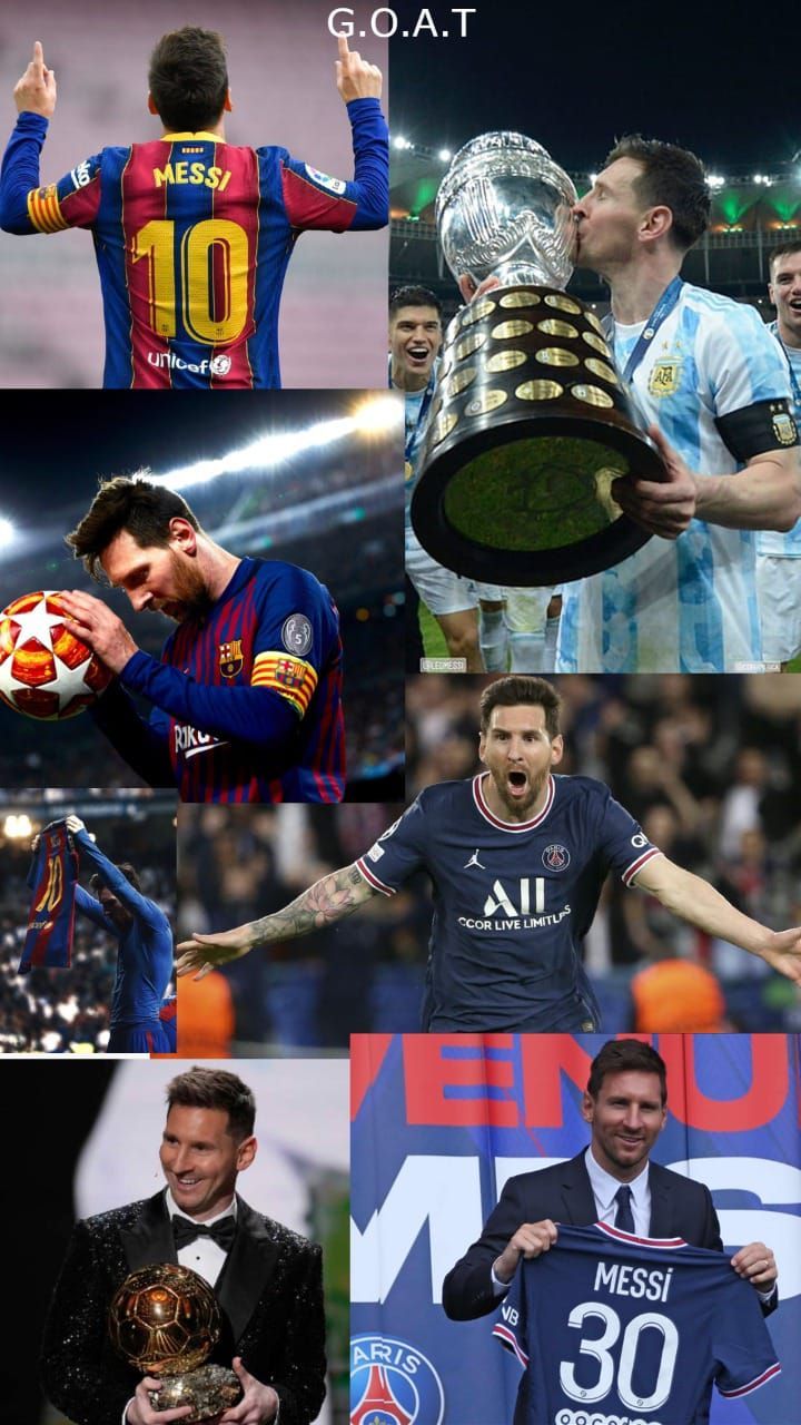 Messi Collage Wallpapers - Wallpaper Cave