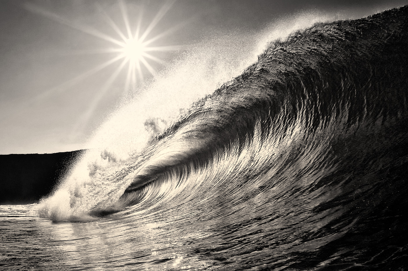Cool Black And White Waves Black And White Waves GIF By Feliks Tomasz