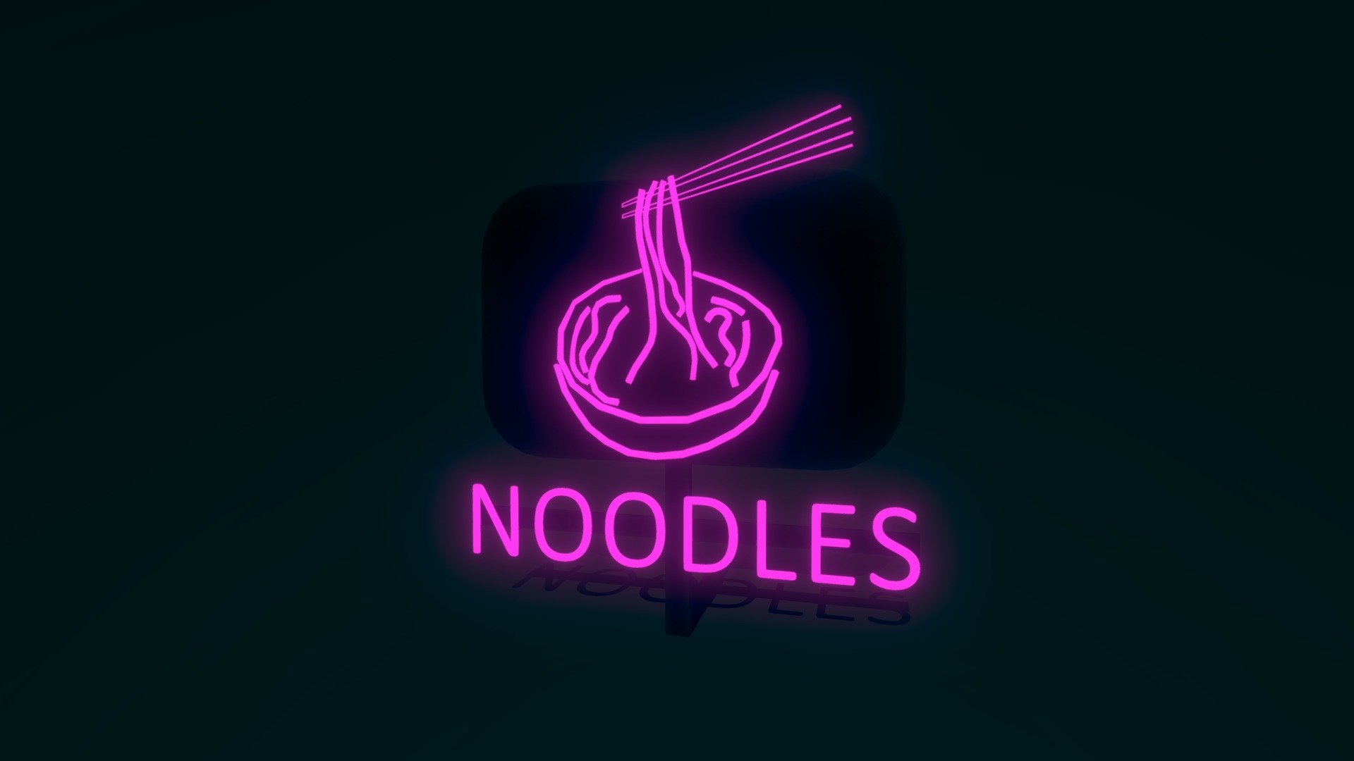 Neon Noodle Sign Wallpapers - Wallpaper Cave