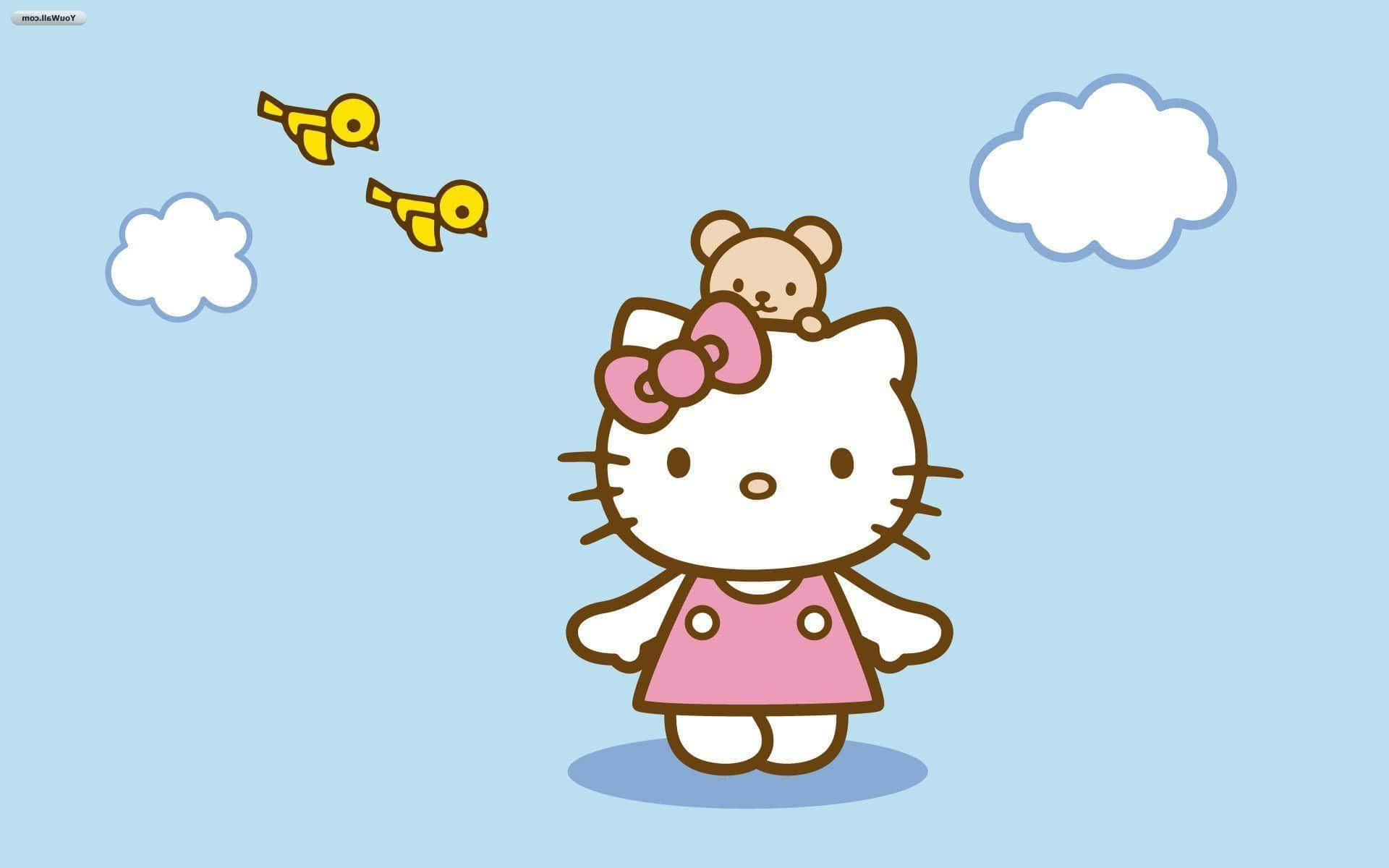 Light Blue Hello Kitty Wallpapers - Wallpaper Cave