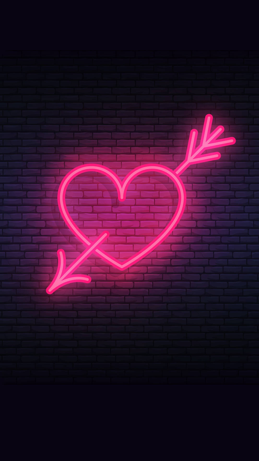 Aesthetic Hearts Neon Pink Wallpapers - Wallpaper Cave