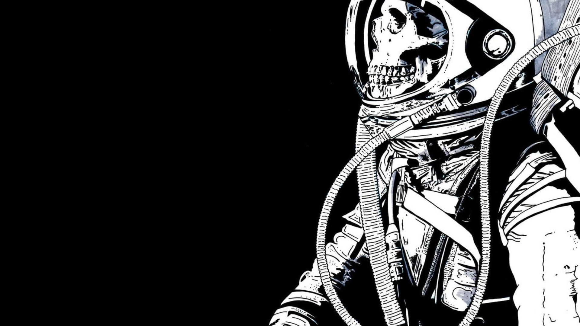 Skeleton Astronaut Wallpapers - Wallpaper Cave