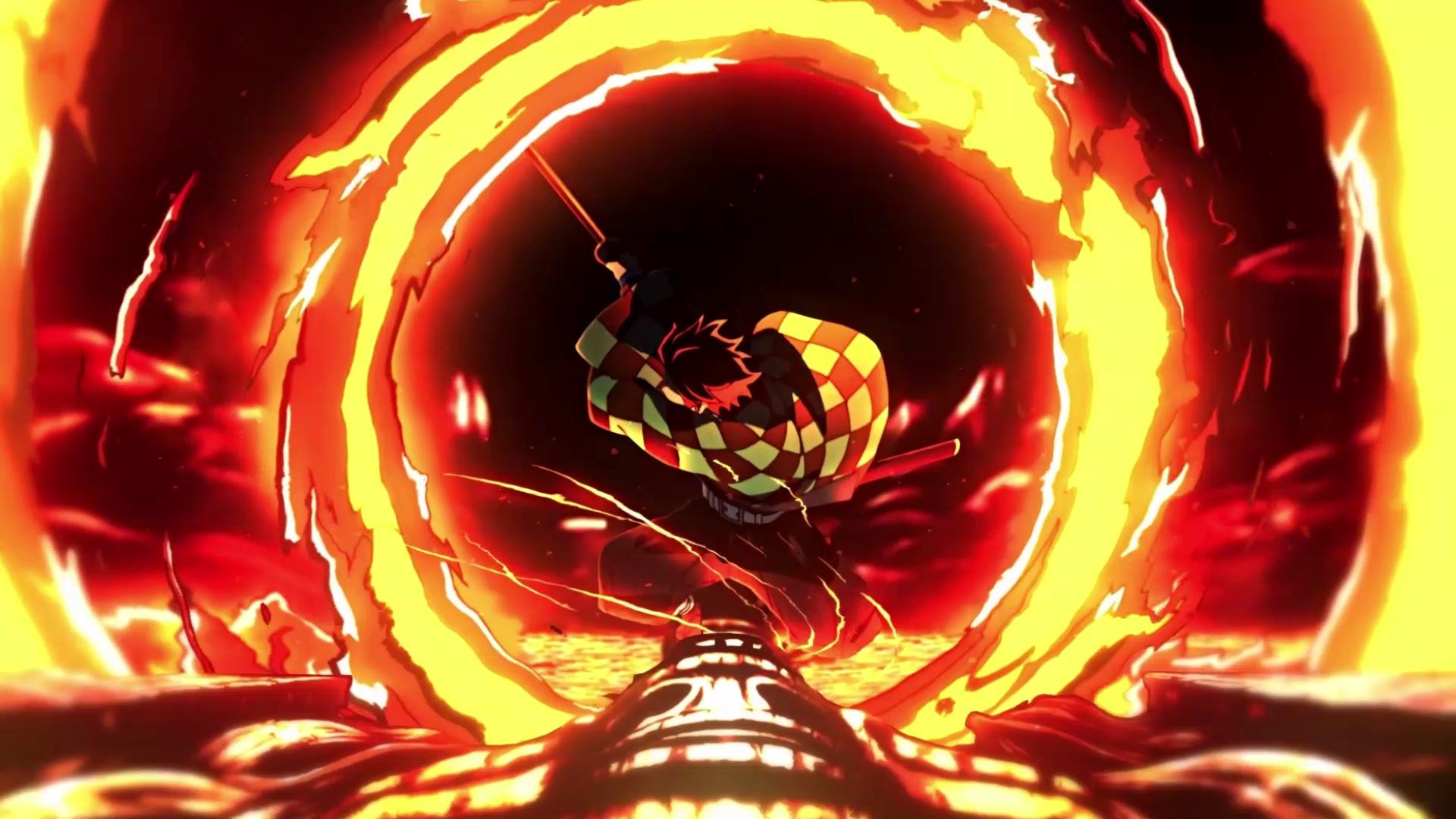 Tanjiro Fire Breathing Wallpapers - Wallpaper Cave