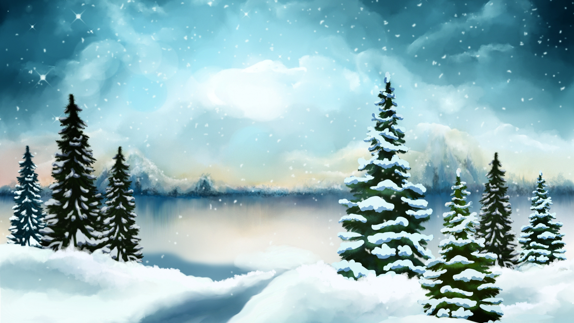 Digital Art Winter Wallpapers - Wallpaper Cave