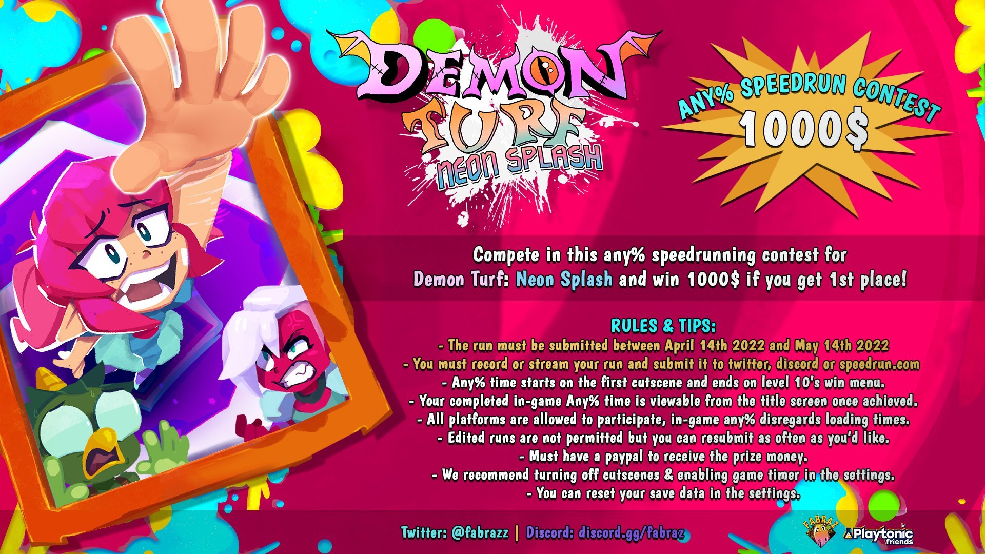 Demon Turf: Neon Splash Wallpapers - Wallpaper Cave