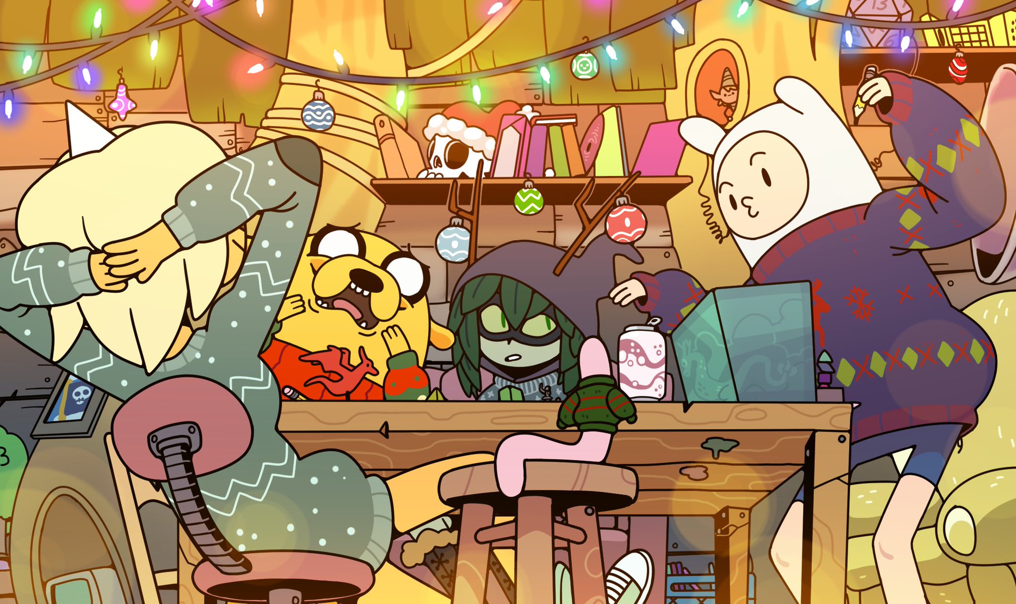 Adventure Time Gumlee Wallpapers Christmas Adventure Time Christmas