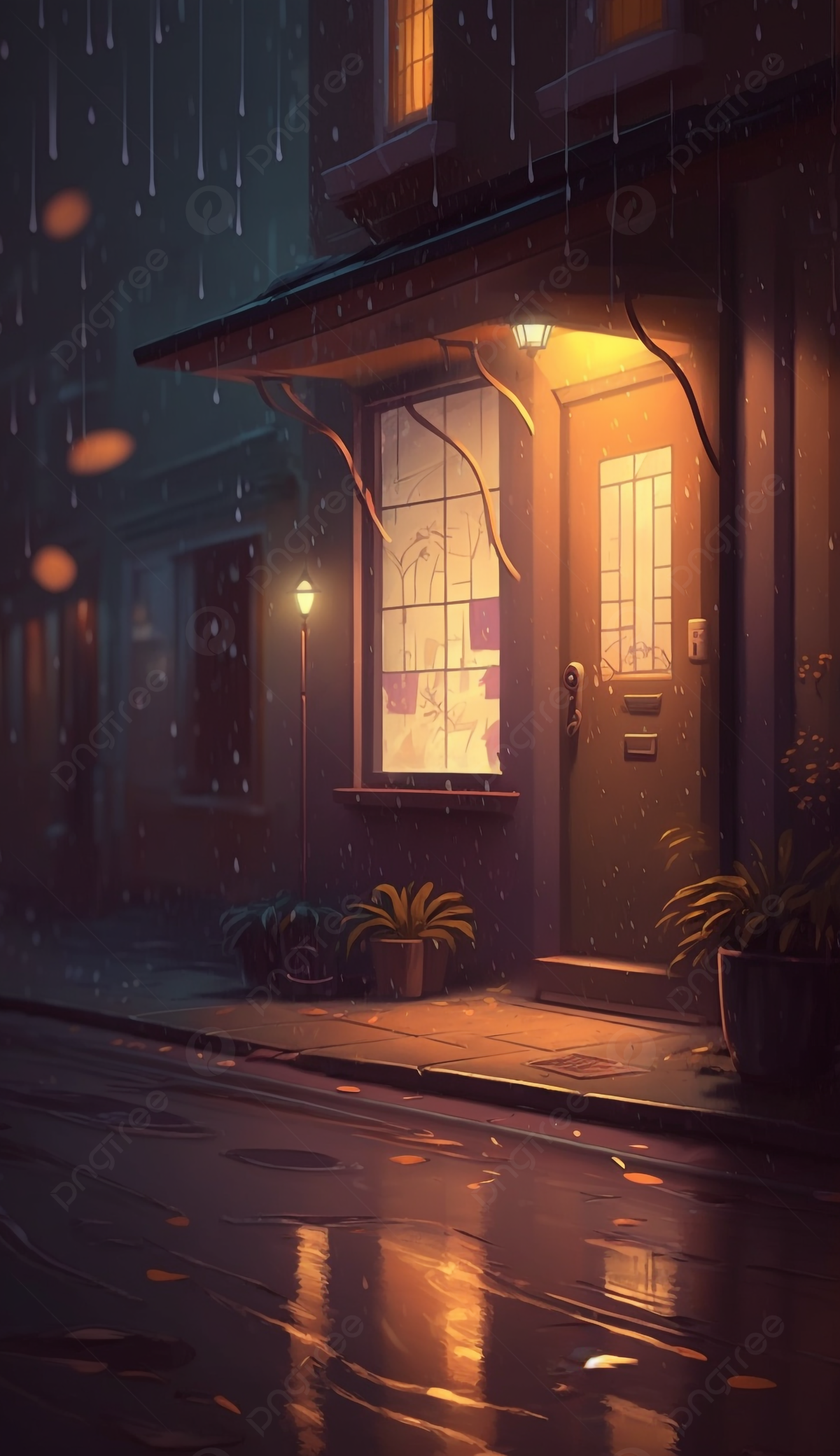 Rainy Streets Wallpapers - Wallpaper Cave