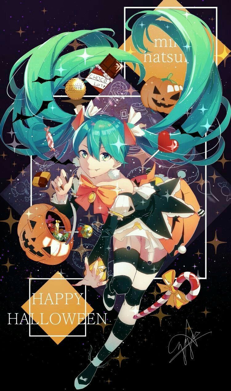 Halloween Hatsune Miku Wallpaper