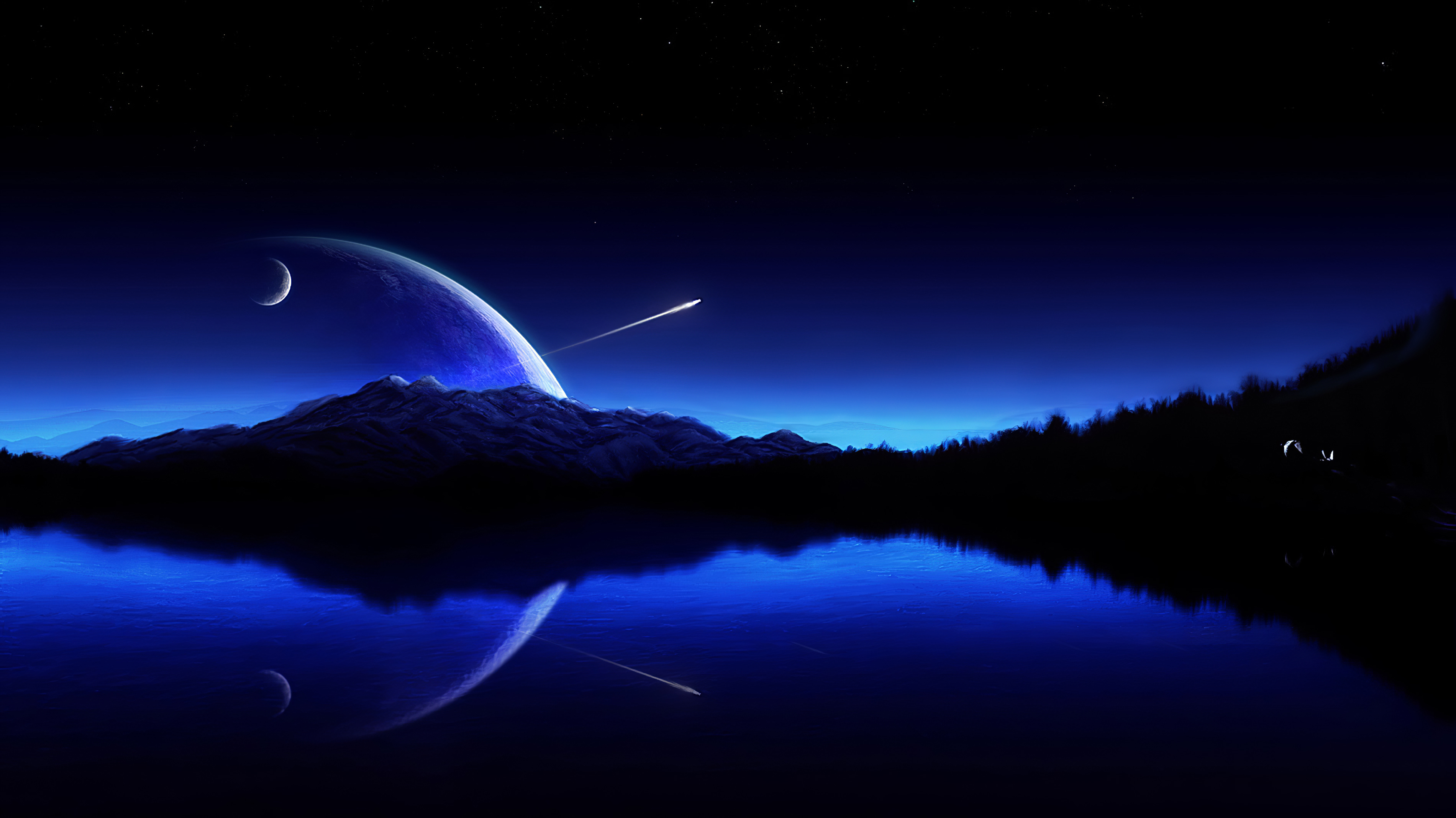 4k Blue Nature Wallpapers - Wallpaper Cave