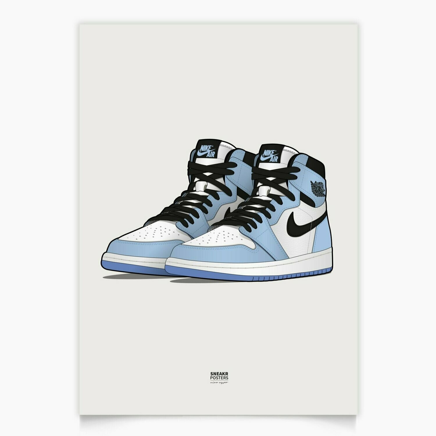 Blue Jordan 1 High Wallpapers - Wallpaper Cave