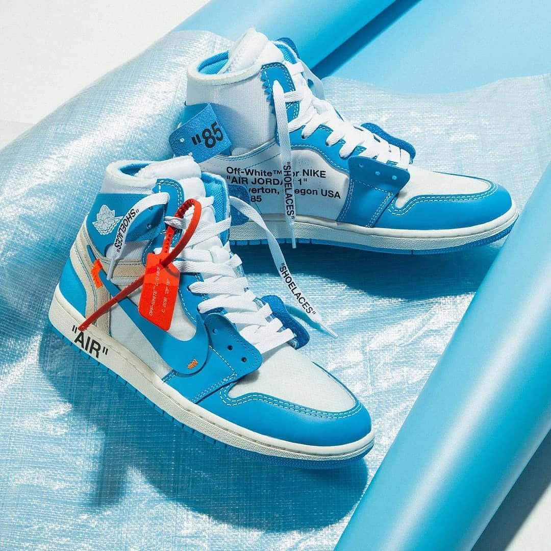 Blue Jordan 1 High Wallpapers - Wallpaper Cave