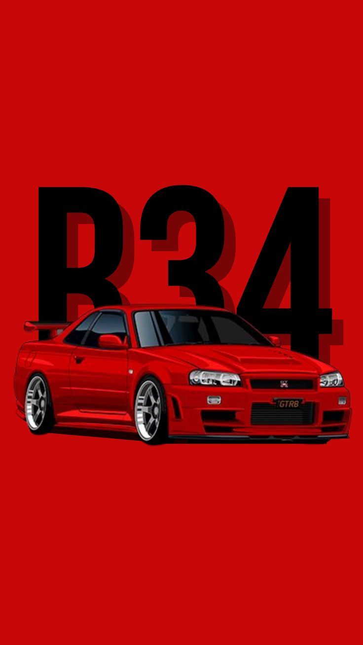 Nissan GTR Cartoon iPhone Wallpapers - Wallpaper Cave