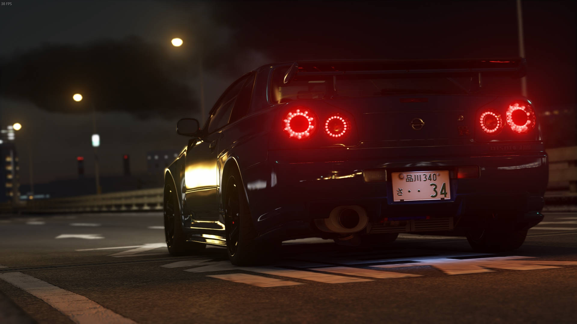 Nissan Skyline GT-R R34 Black Wallpapers - Wallpaper Cave