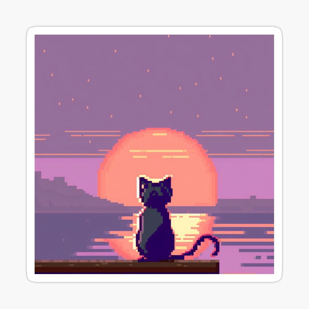 Cat Pixel Art Wallpapers - Wallpaper Cave
