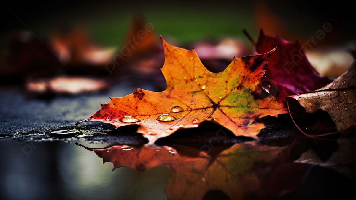 Rainy Leaves Wallpapers - Wallpaper Cave