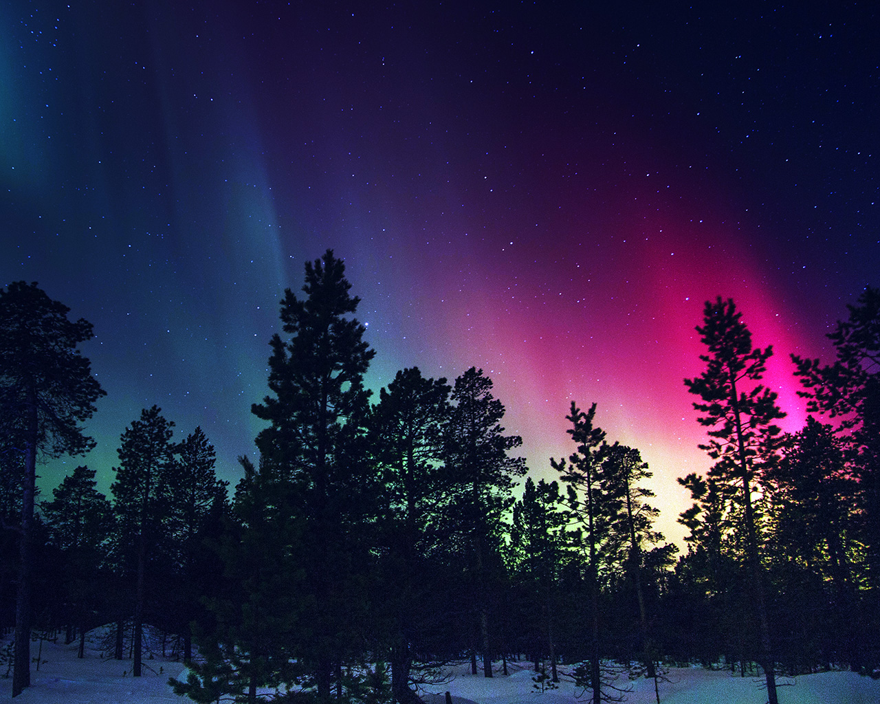 Night Winter Season Wallpapers - Wallpaper Cave