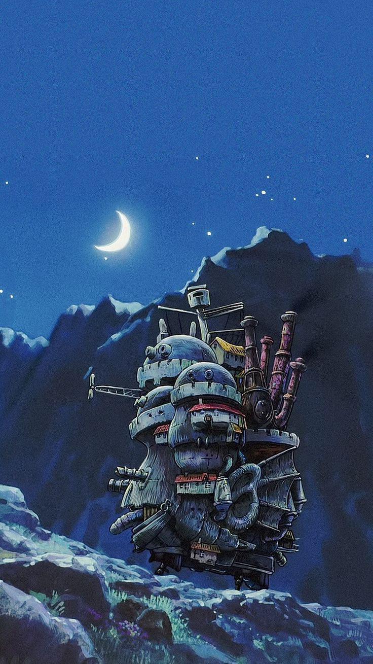 Howl's Moving Castle Phone Wallpapers - Wallpaper Cave