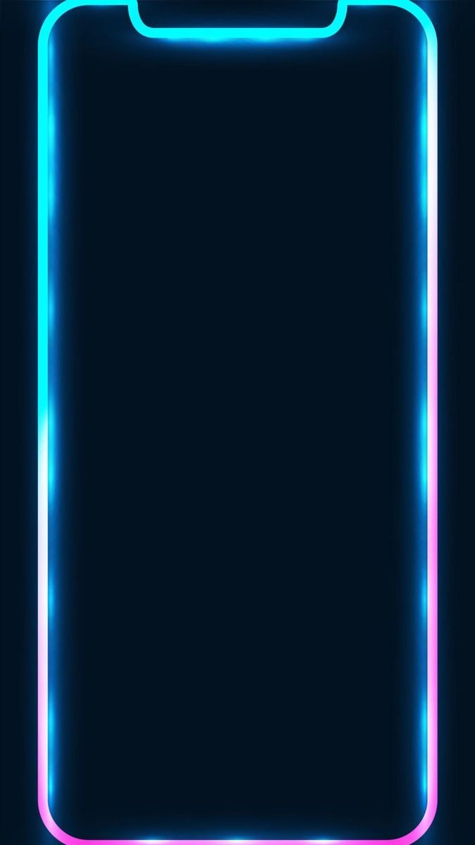 iPhone Neon Border Wallpapers - Wallpaper Cave
