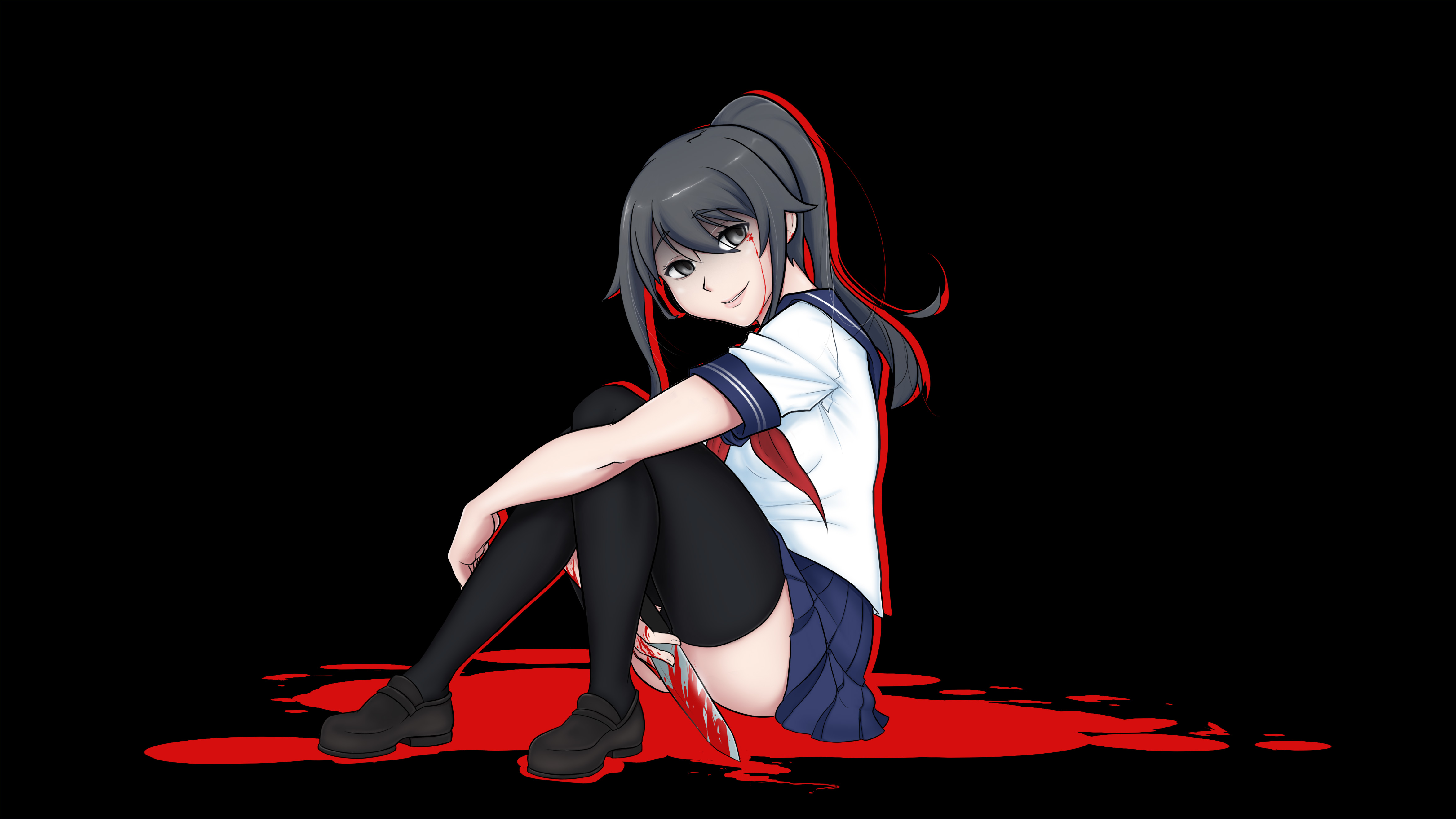 Anime Yandere PC Wallpapers - Wallpaper Cave