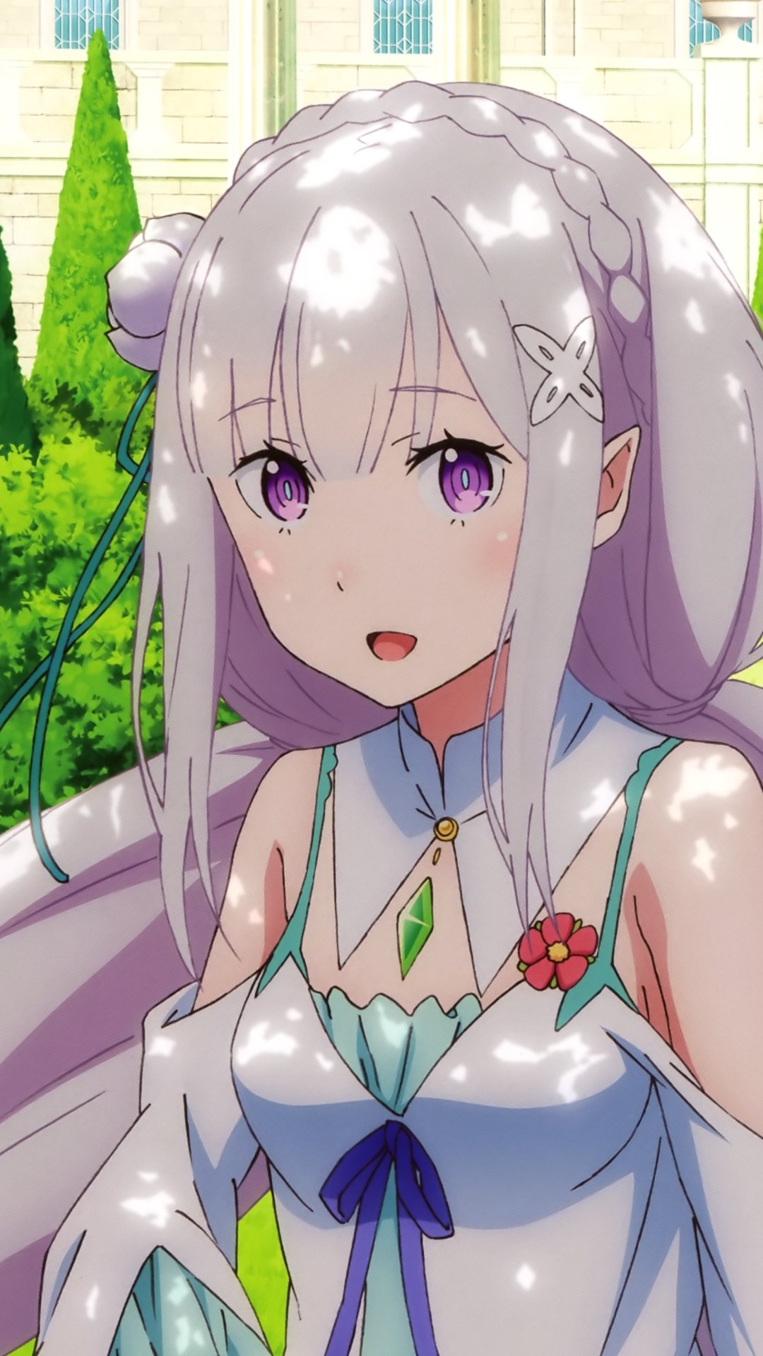 Emilia Re:Zero Phone Wallpapers - Wallpaper Cave