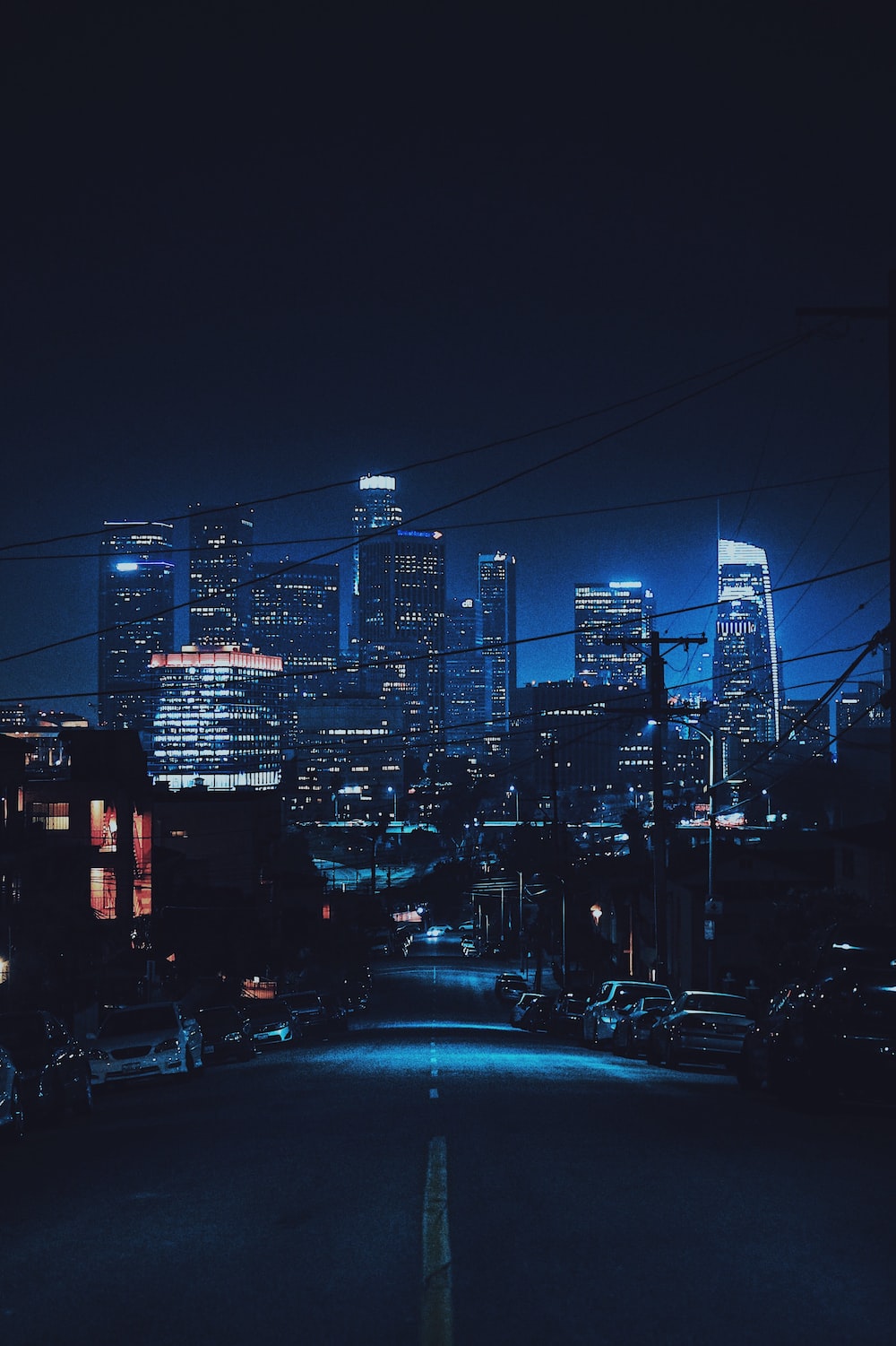 Dark City Lights Wallpapers - Wallpaper Cave