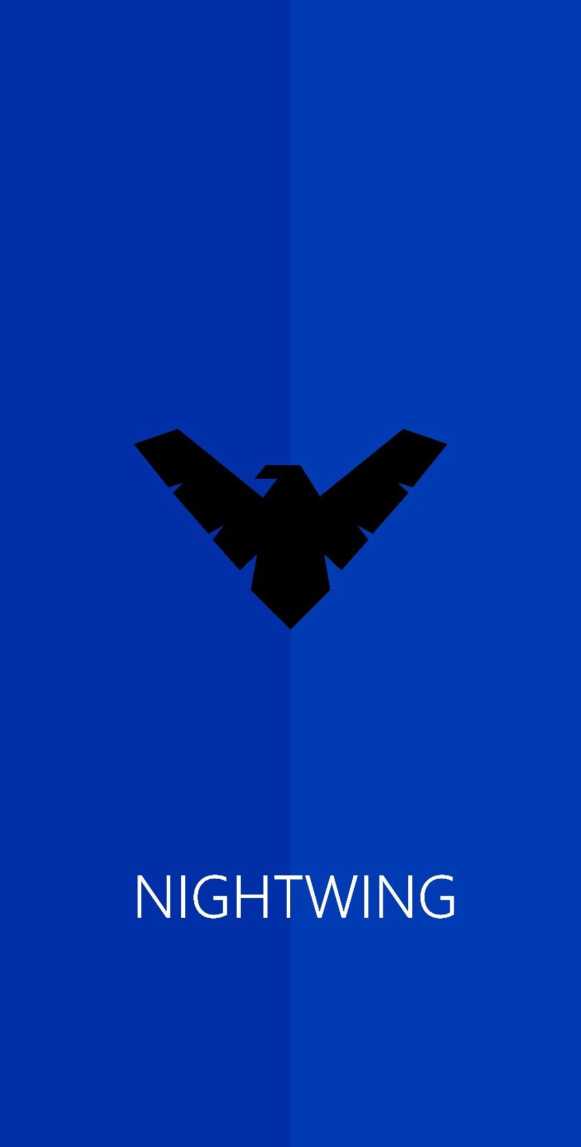 Nightwing Symbol Wallpaper Hd Nightwing Wallpaper By Jibart4 On