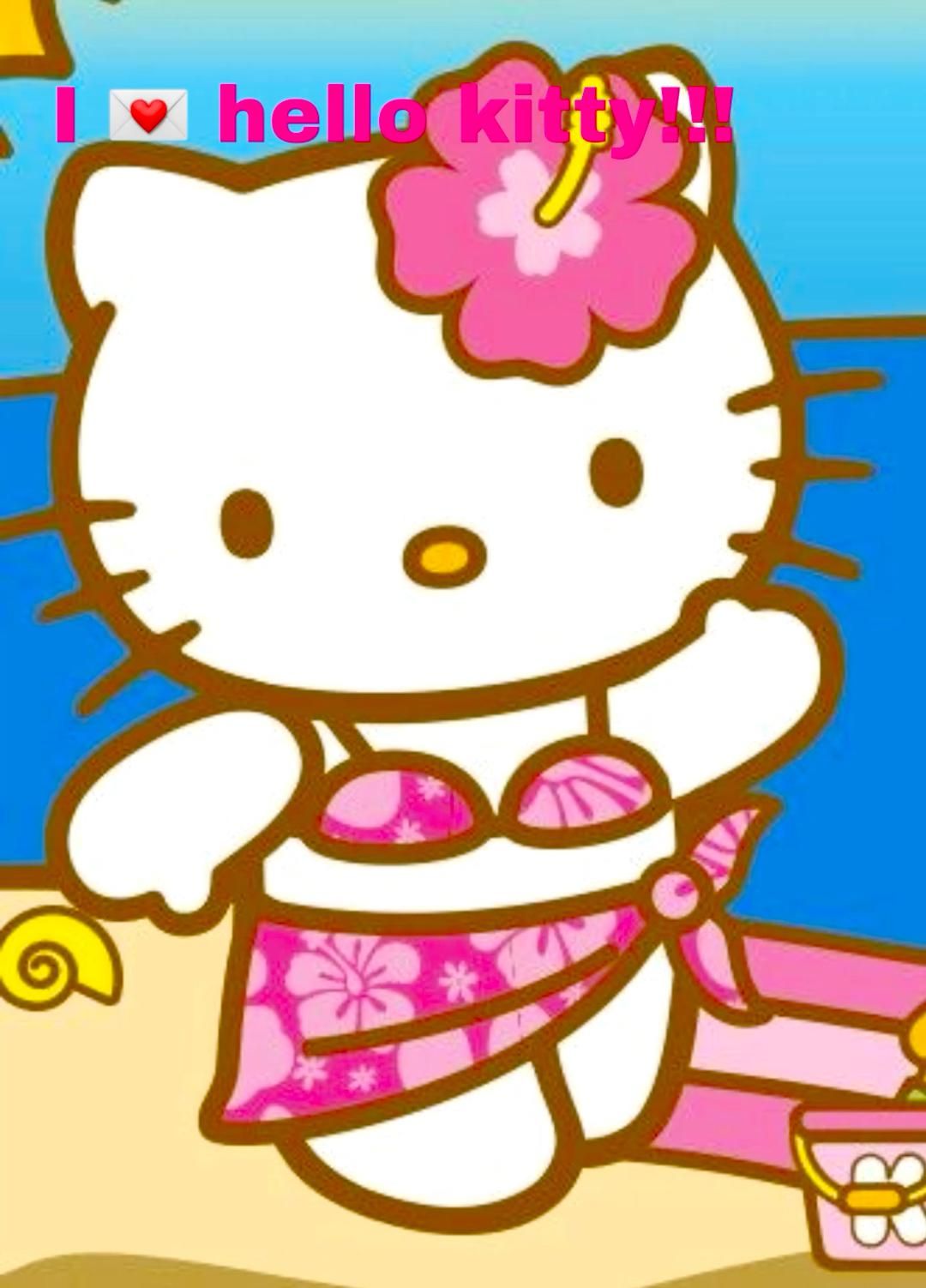 Hawaii Hello Kitty Wallpapers - Wallpaper Cave