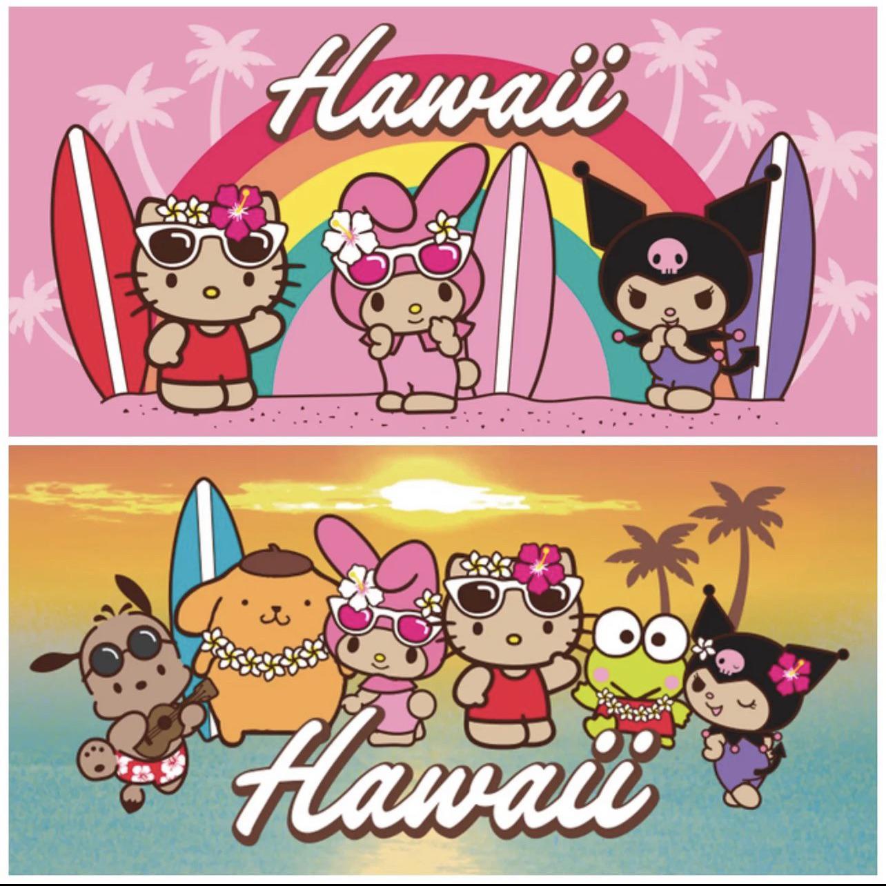 Hawaii Hello Kitty Wallpapers - Wallpaper Cave