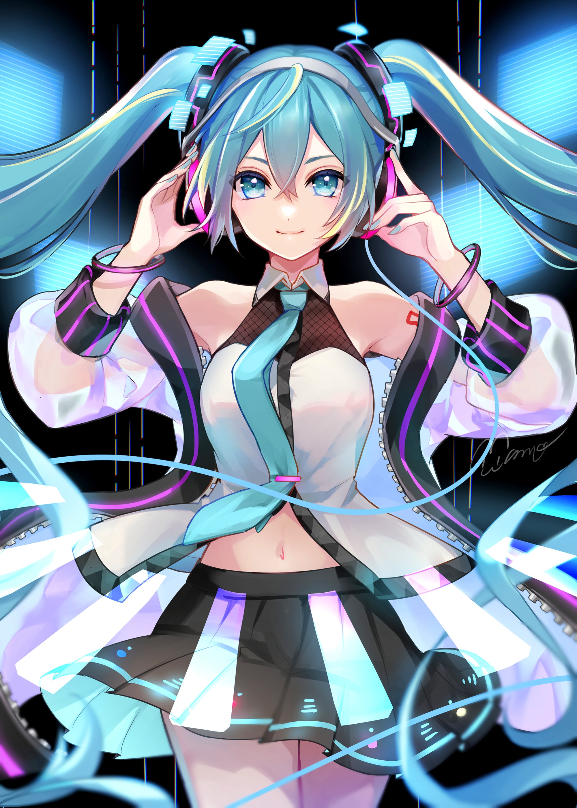 Miku Mobile Wallpapers - Wallpaper Cave