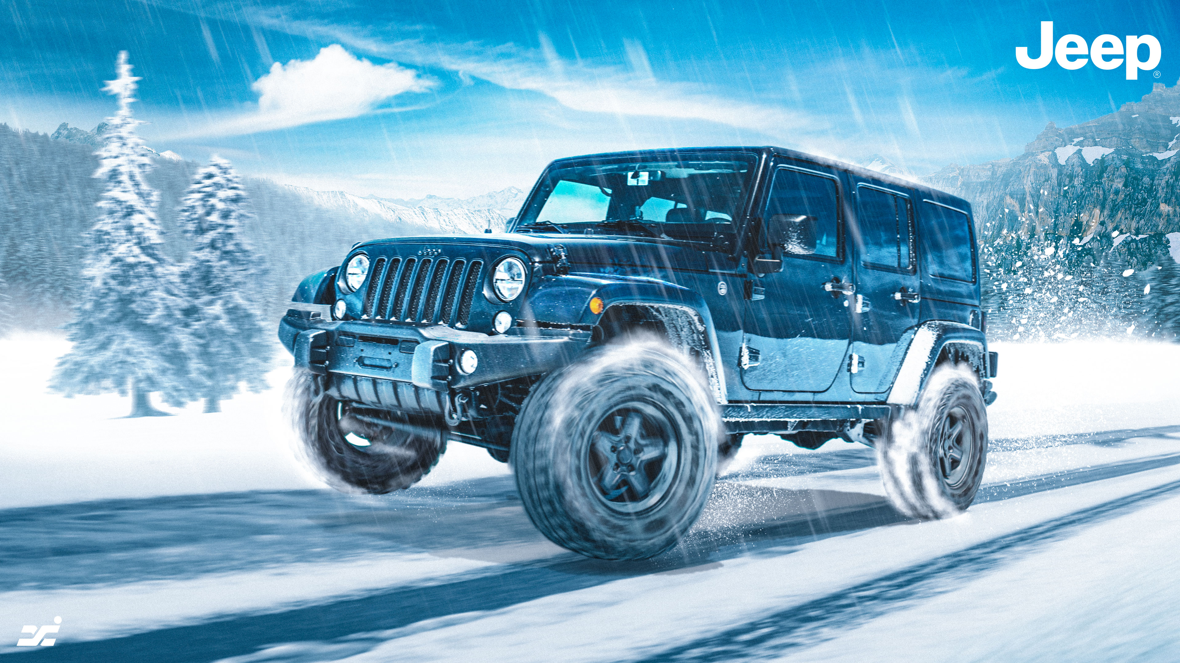 Winter Jeep Wallpapers - Wallpaper Cave