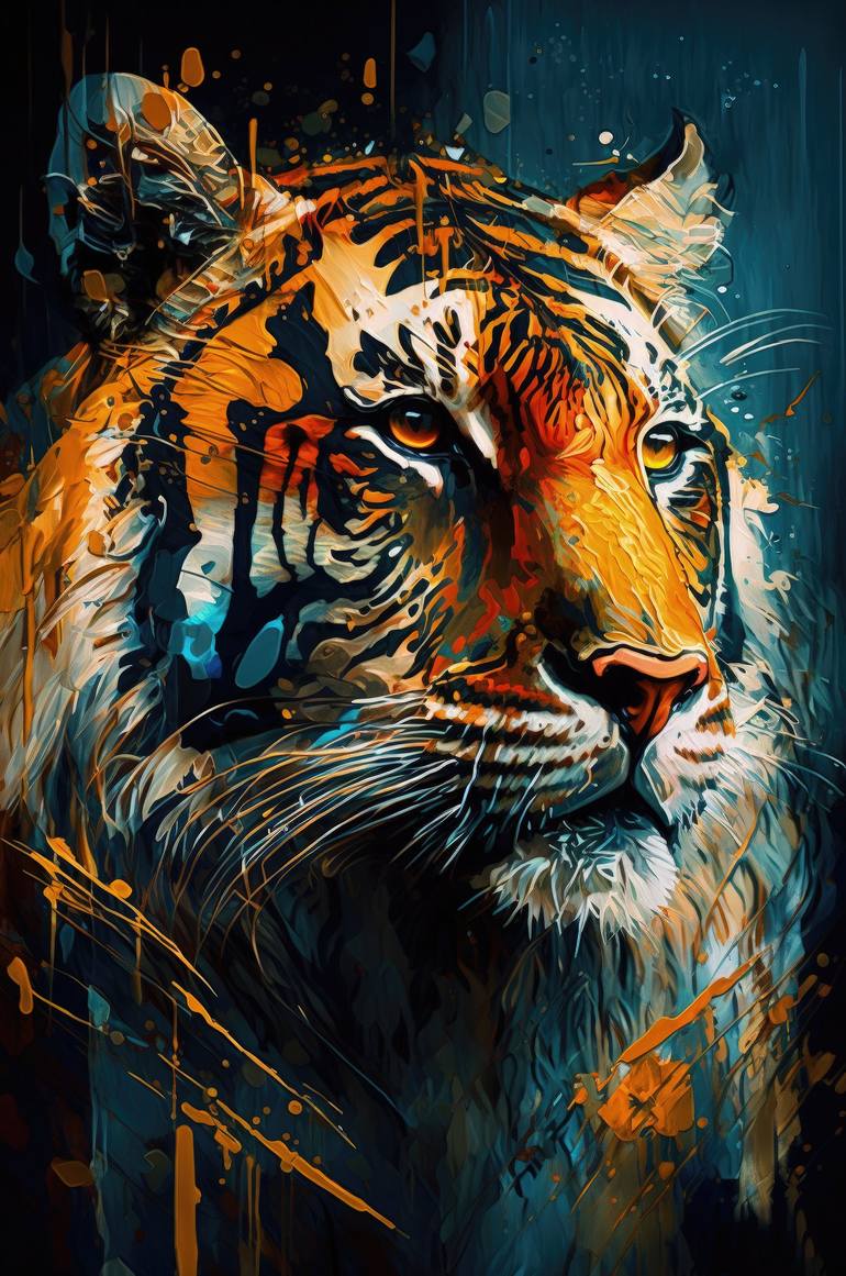 Abstract Tiger Wallpapers - Wallpaper Cave