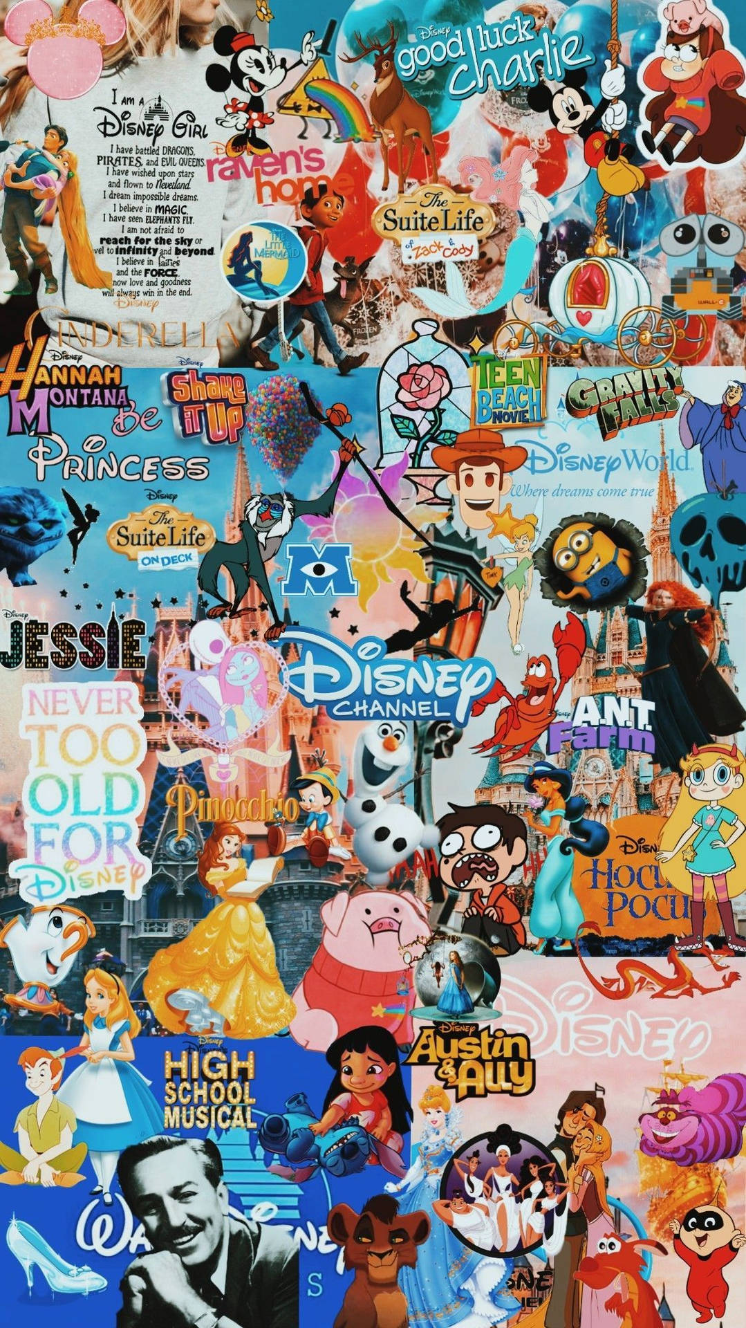 Disney World Collage Wallpapers - Wallpaper Cave