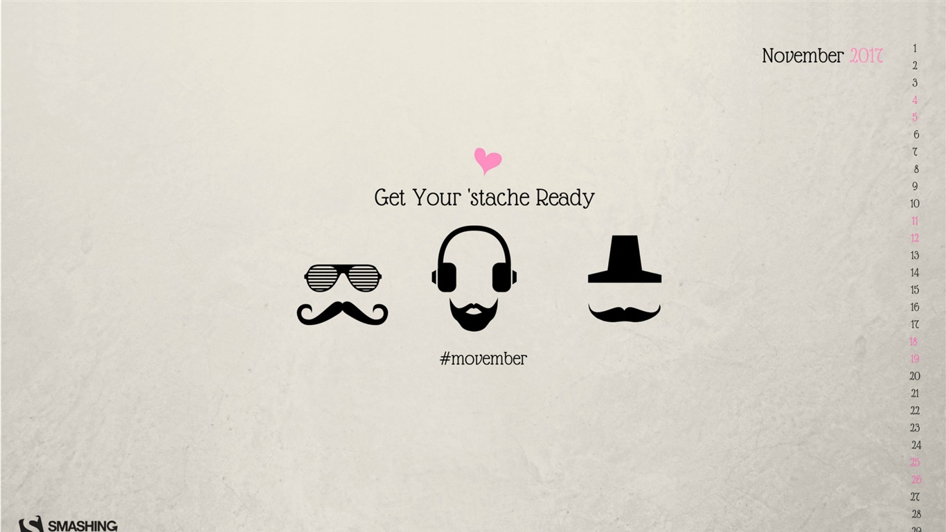 Movember Wallpaper Recognizing International Men's Day And Movember