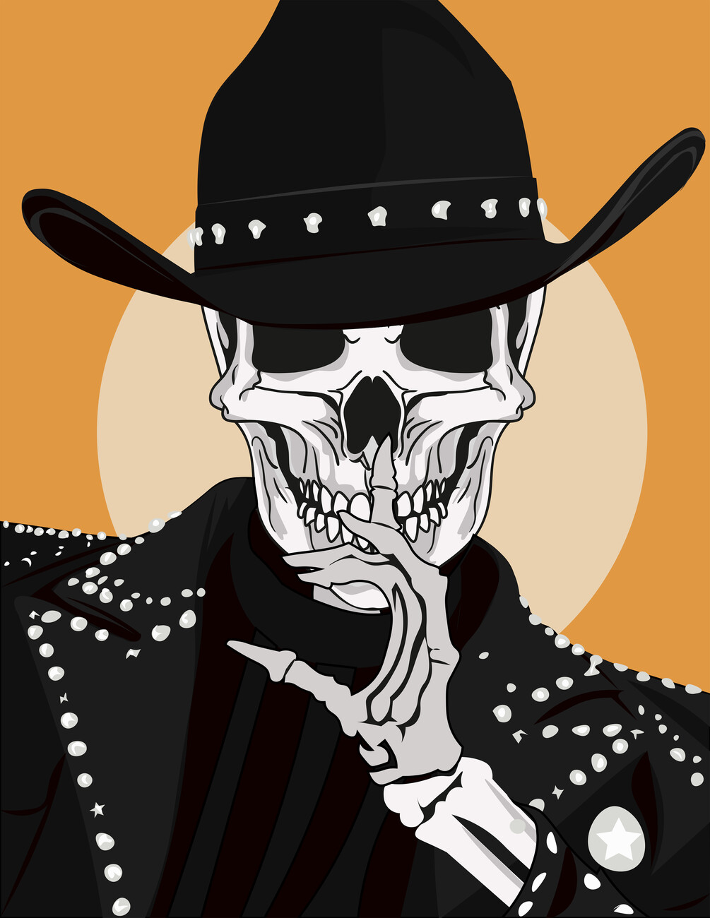 Skeleton Cowboy Wallpapers - Wallpaper Cave