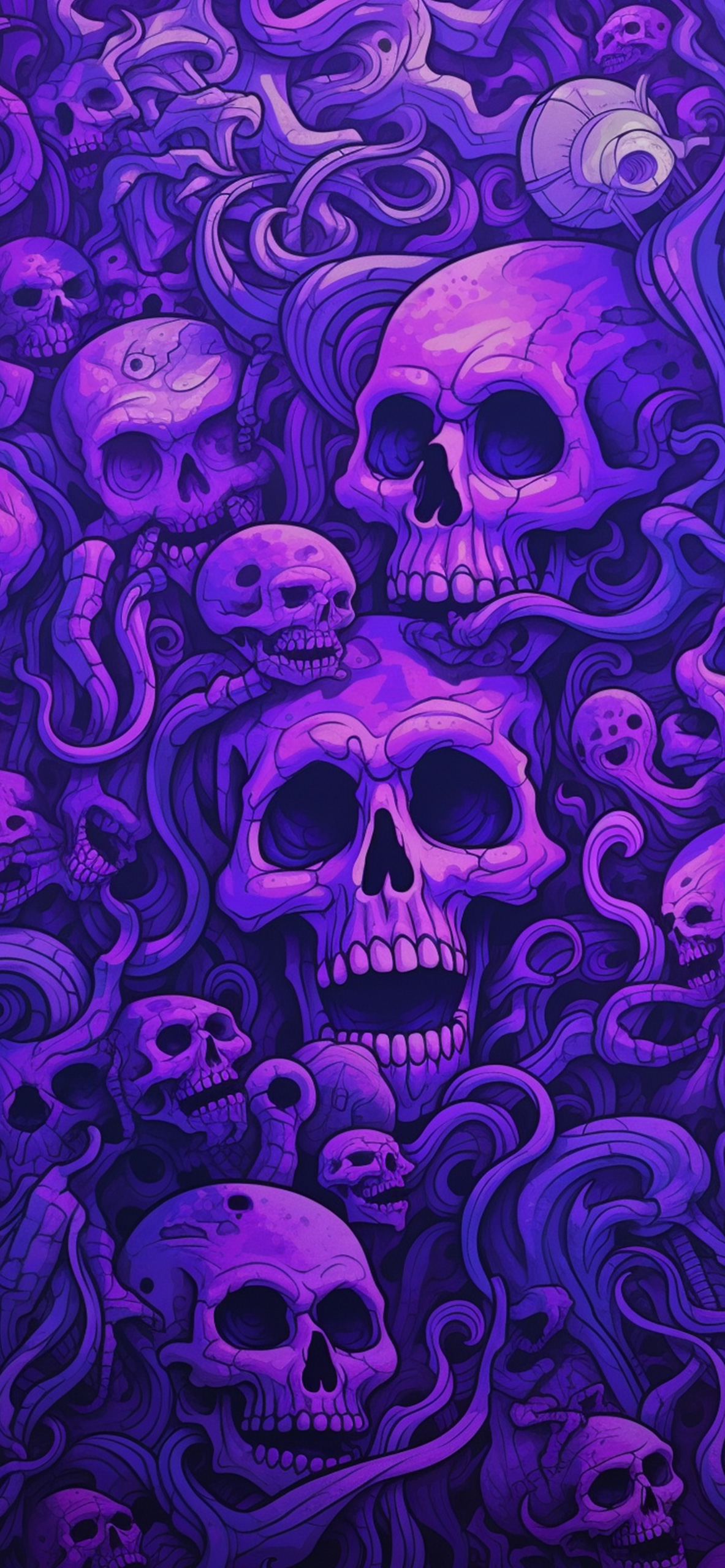 Trippy Skull Wallpapers - Wallpaper Cave