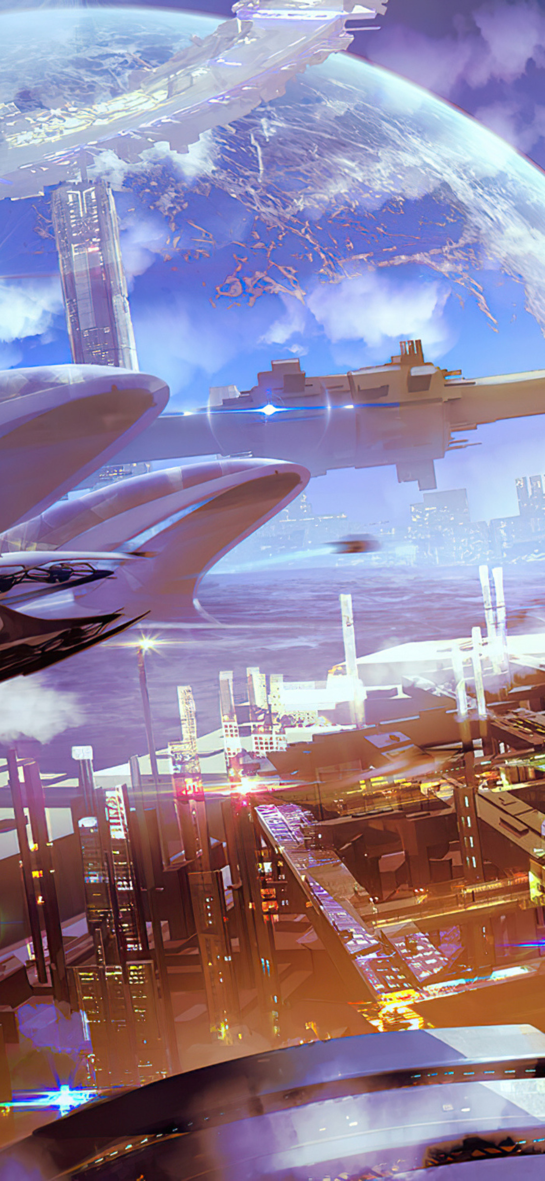 Futuristic City iPhone Wallpapers - Wallpaper Cave