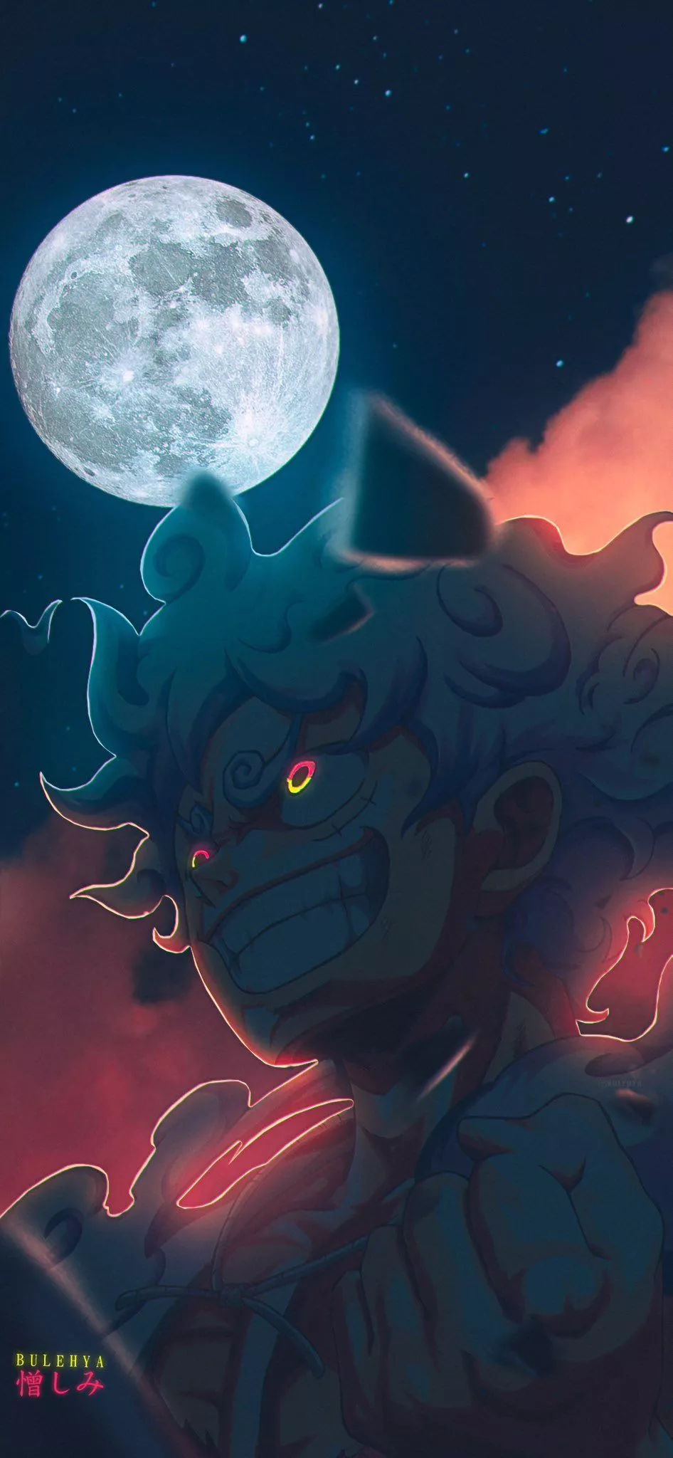 Luffy Gear 5 Moon Wallpapers - Wallpaper Cave