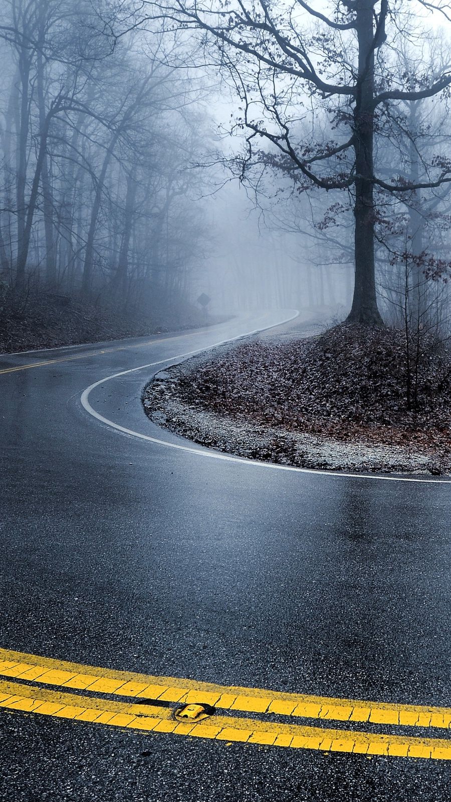 Fog Road Wallpapers - Wallpaper Cave