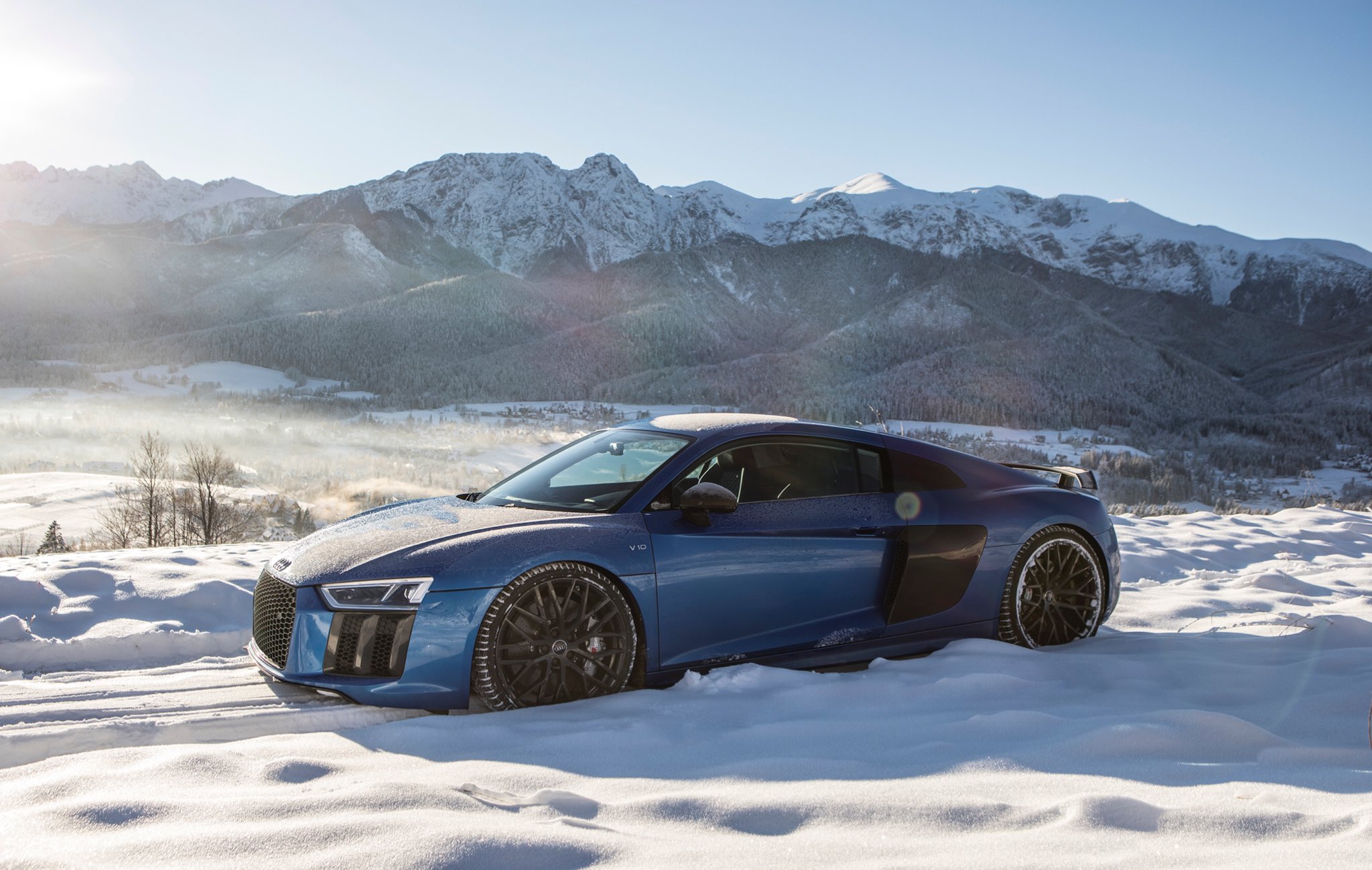 Audi R8 Hd Wallpaper Winter Why You Should Tint Your Windows For