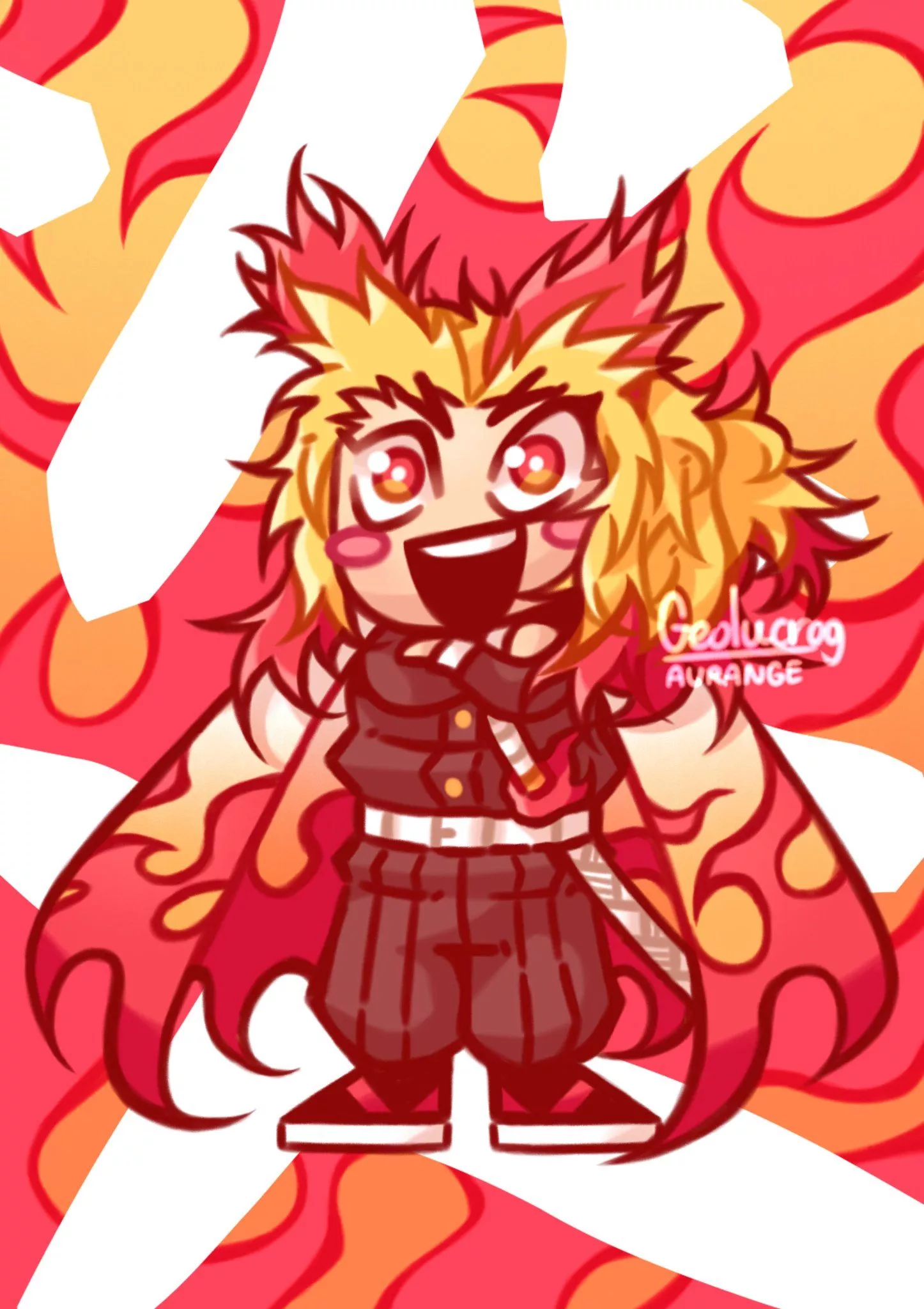 Rengoku Cute Wallpapers - Wallpaper Cave