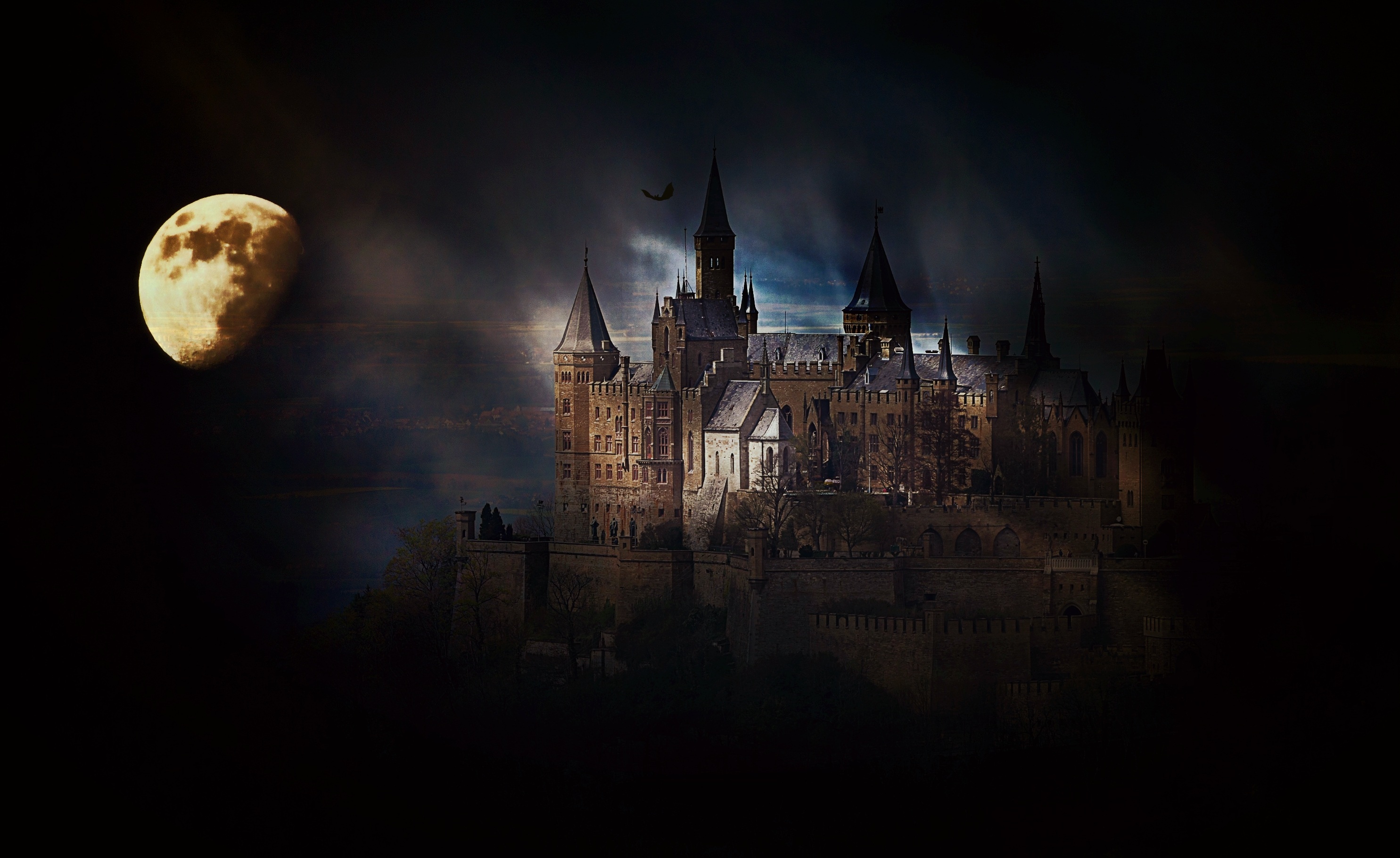 Creepy Castle Wallpapers - Wallpaper Cave