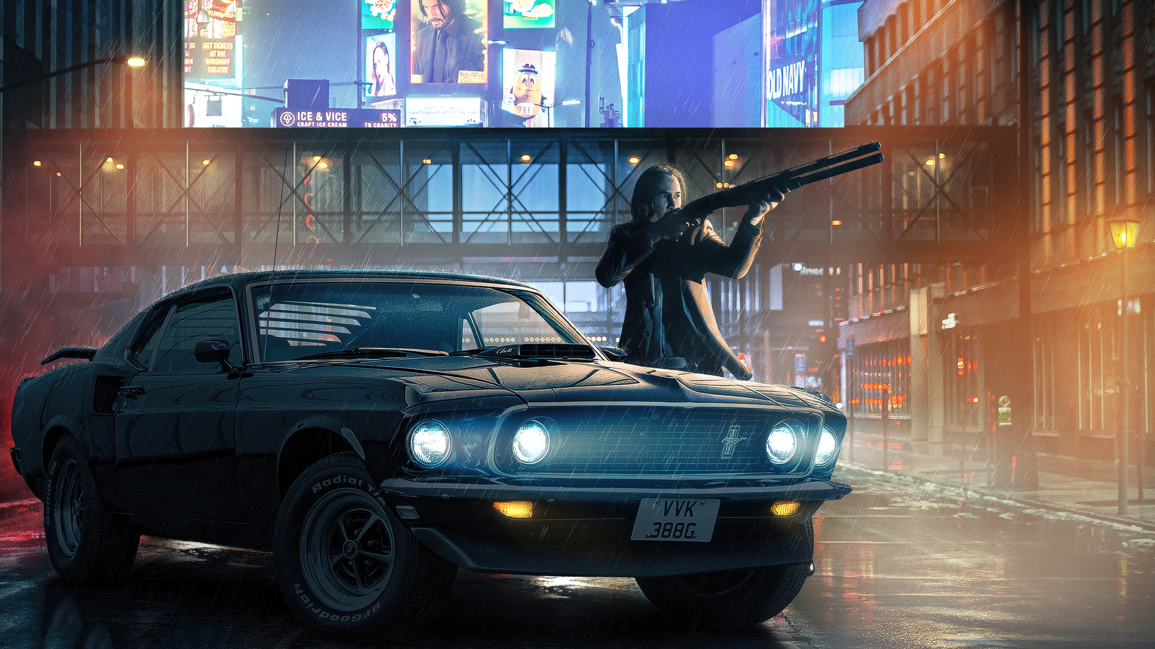 John Wick Car Wallpapers - Wallpaper Cave