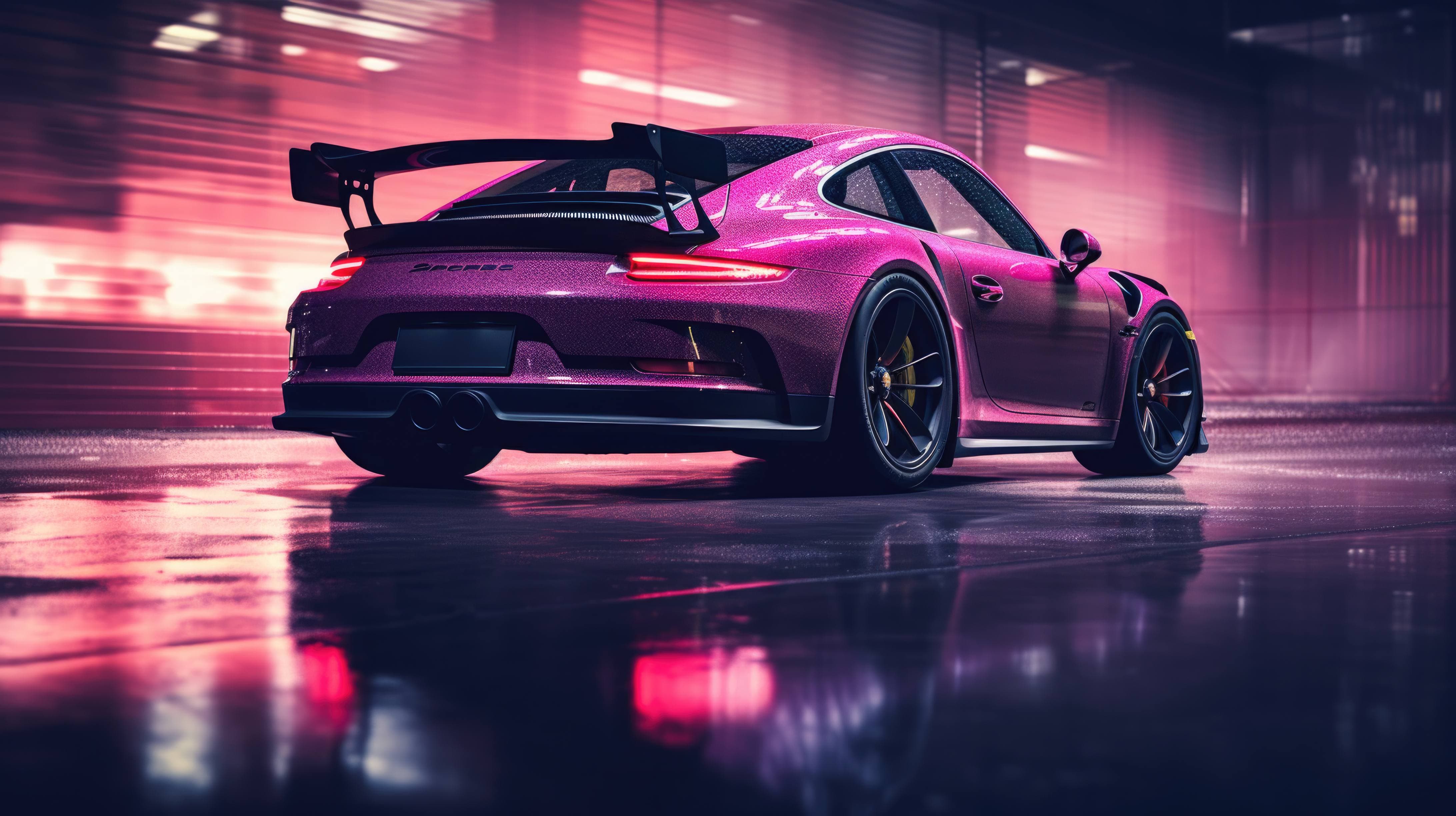 Porsche Neon Wallpapers - Wallpaper Cave