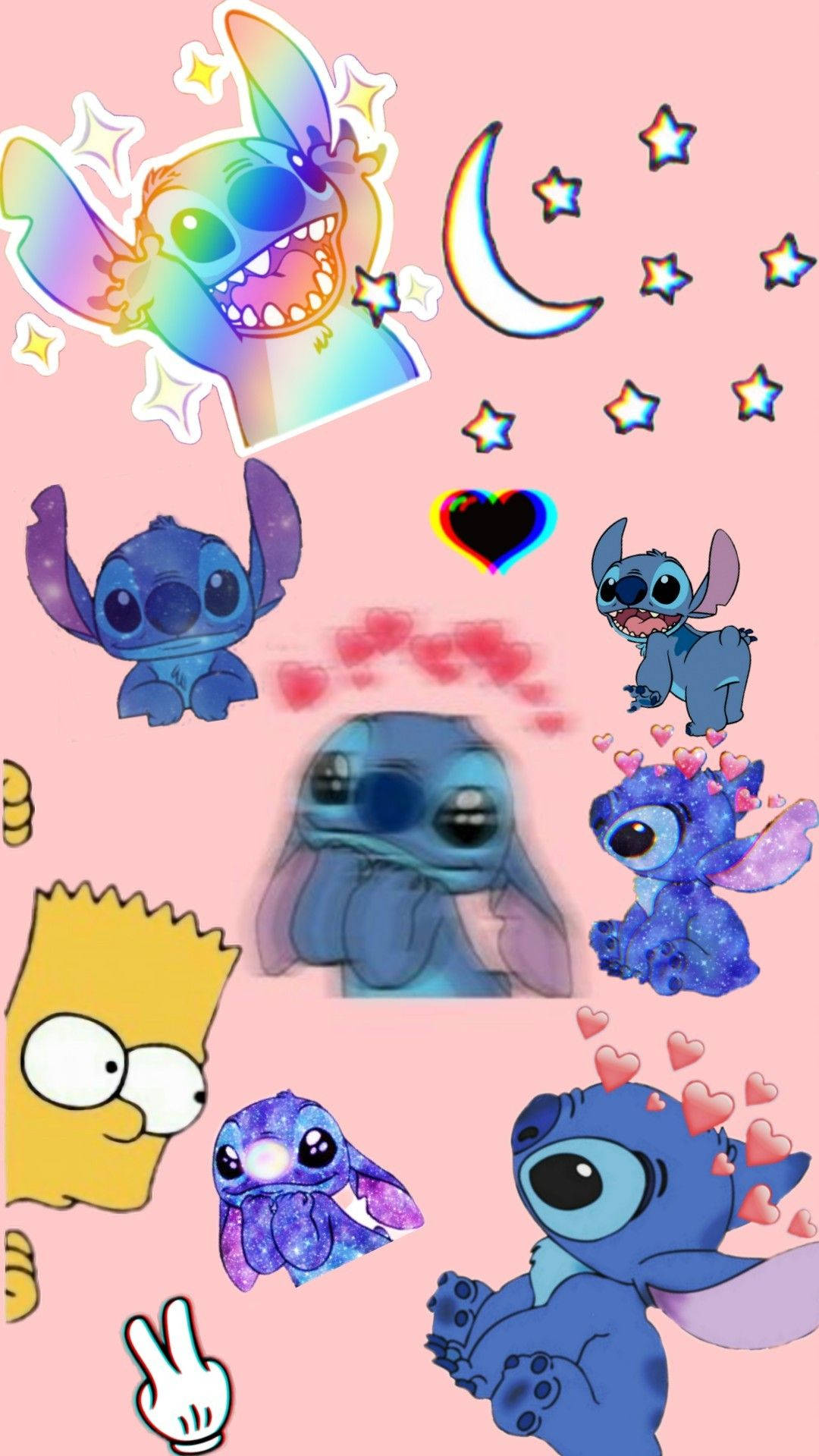 Funny Stitch Collage Wallpapers - Wallpaper Cave