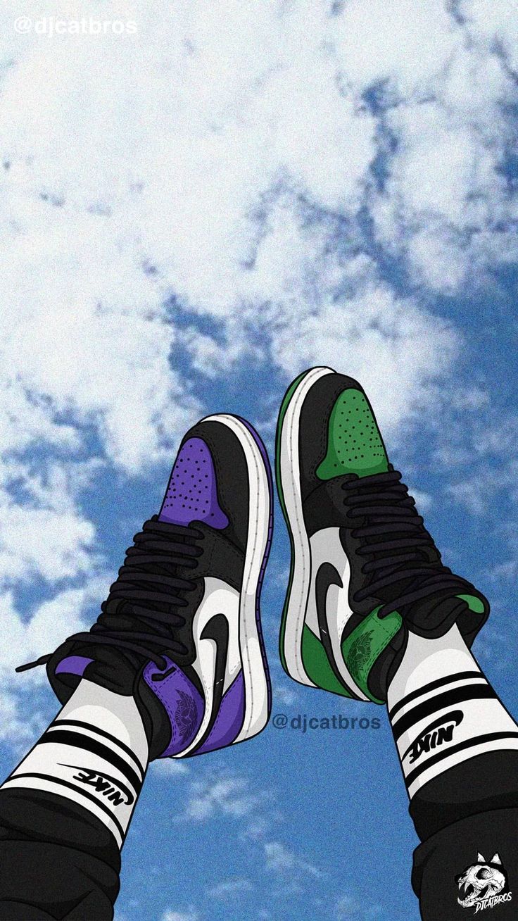Jordan 1 Cartoon Wallpapers - Wallpaper Cave