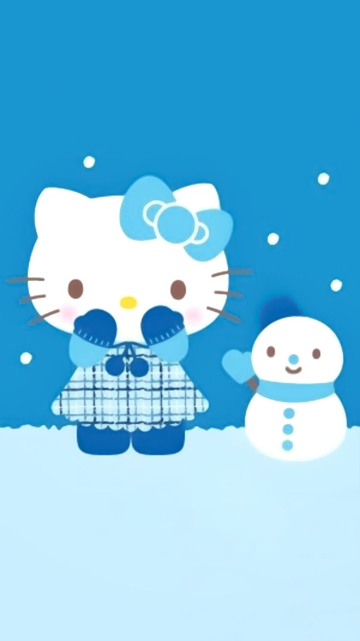 Cute Hello Kitty Winter Wallpapers - Wallpaper Cave