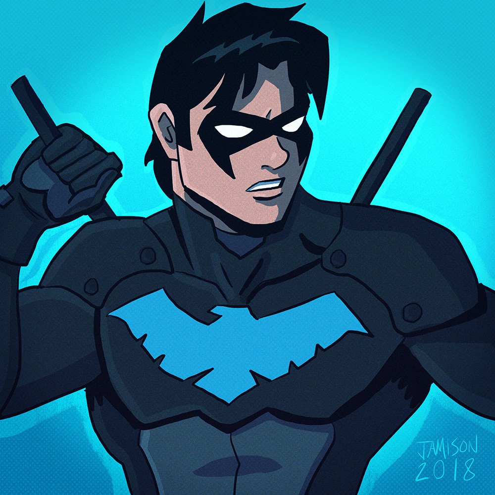 Nightwing Young Justice Wallpapers - Wallpaper Cave